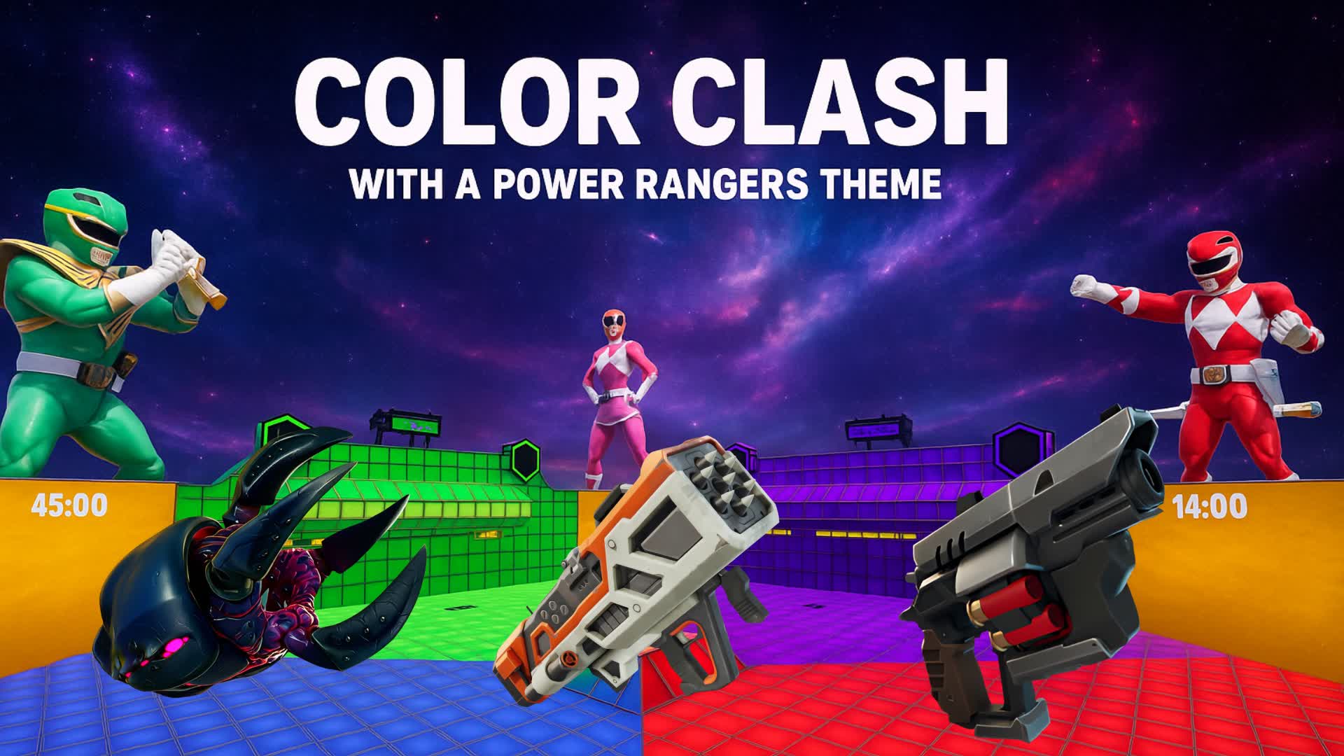 Power Rangers: Color Clash 7974-2518-5072 by kaz-uha - Fortnite