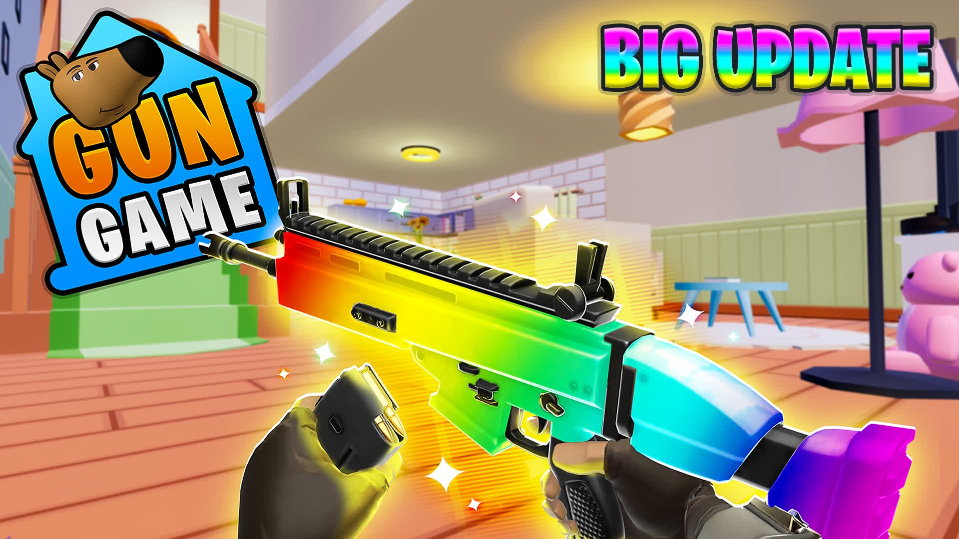 🐻CHILL GUY HOUSE🏠GUN GAME🔫ONE SHOT🎯 0235-8554-0913 by 17izoka ...