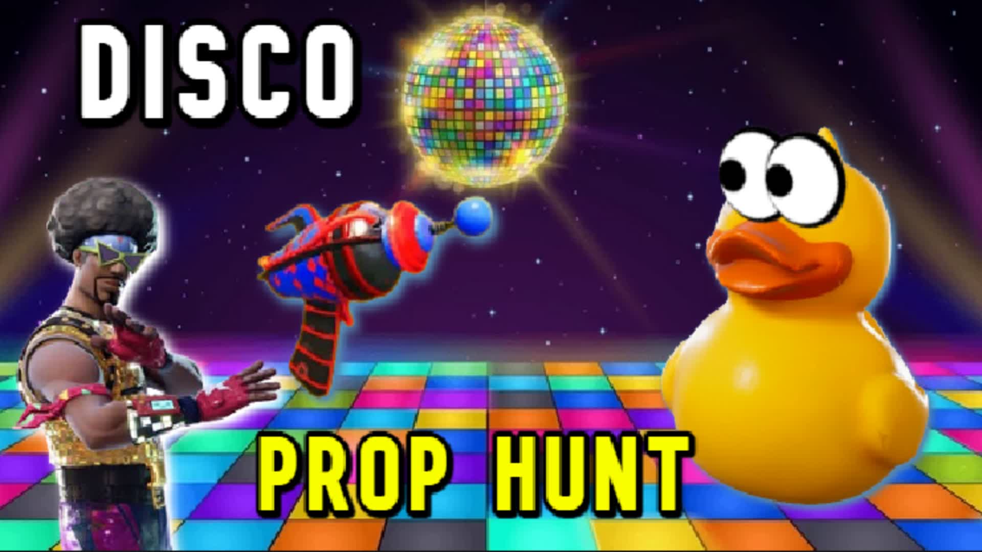 DISCO PROP HUNT 🪩 8973-1243-3076 by lktv - Fortnite Creative Map Code ...