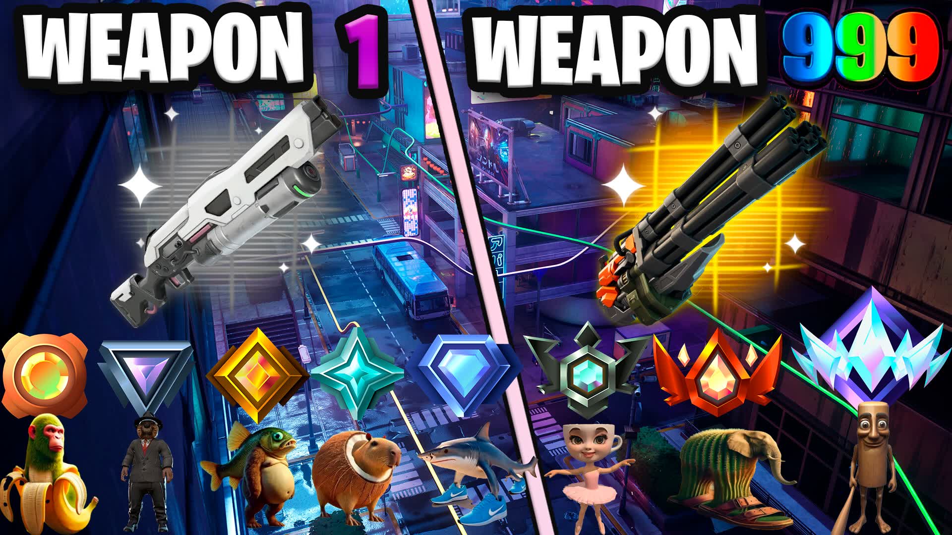 BRAINROT GUN GAME! MEGA CITY! RANKED! 9809-5349-7171 by wael281 ...