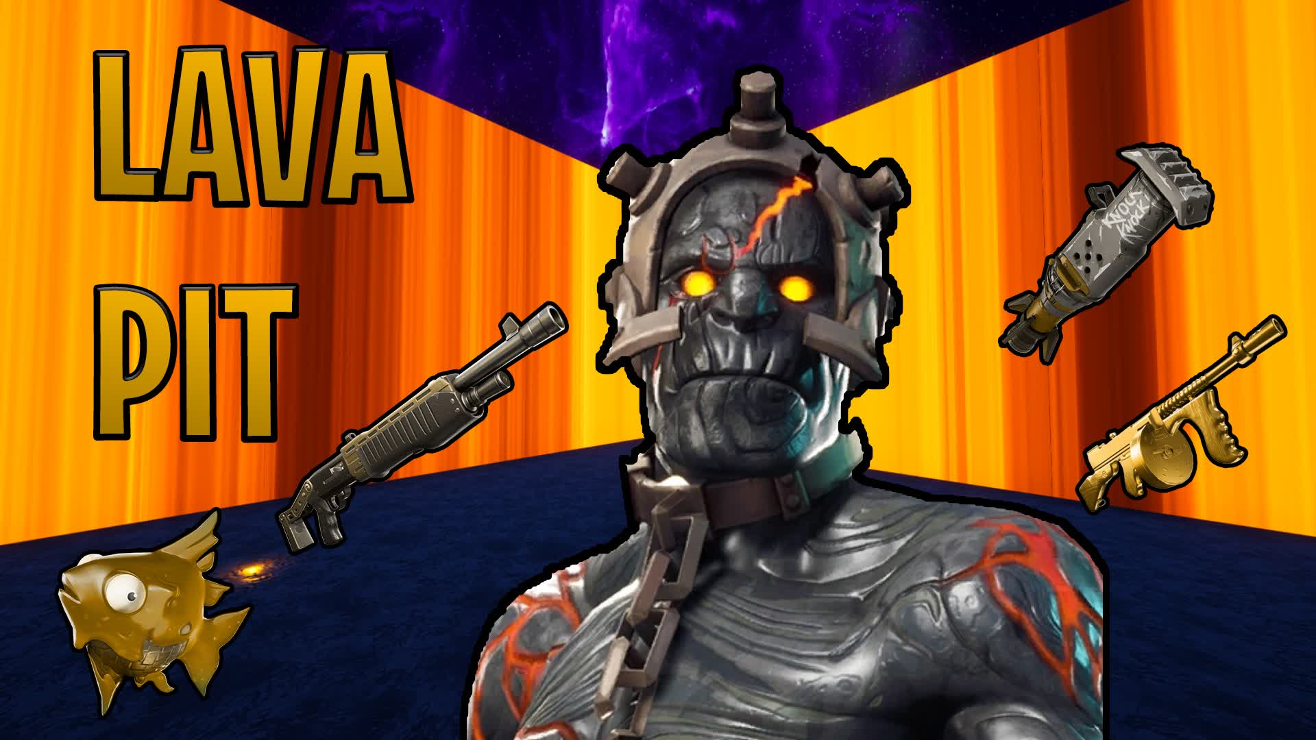 🌋LAVA PIT - FFA 4377-4631-8296 by cookedbrainrot - Fortnite Creative ...