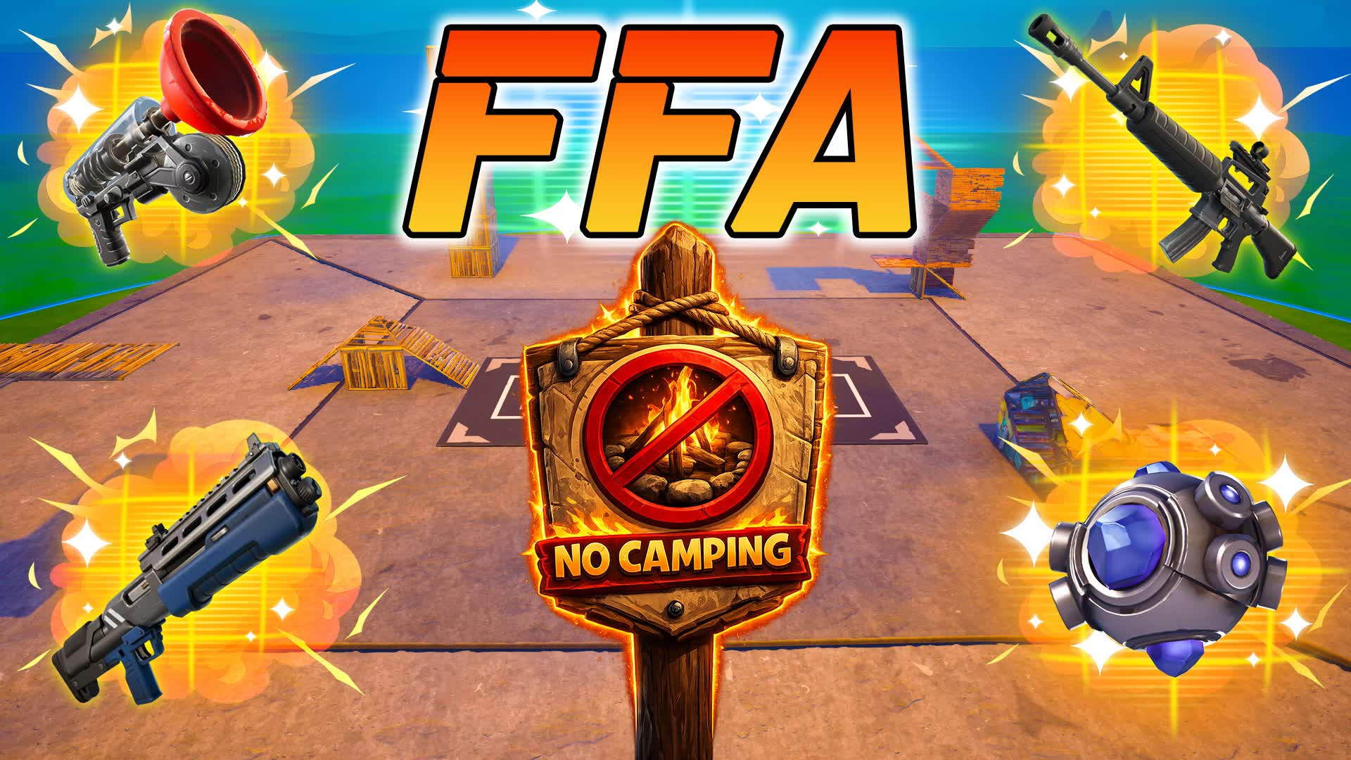 NO CAMPING 🏕️FFA[SOLO] 1489-7581-8959 by outcastashu - Fortnite ...
