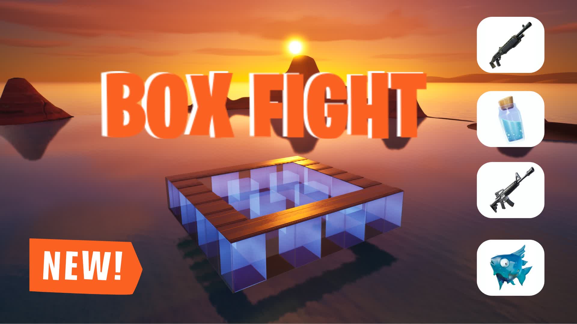 BoxFight SUNSET🌆 0379-2581-5491 by uziclown - Fortnite Creative Map ...