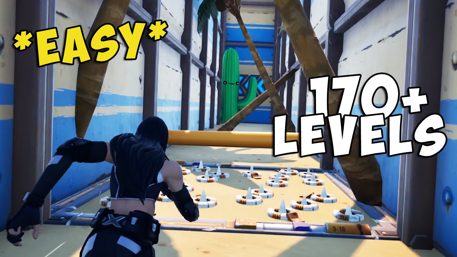 🌵SUMMER CACTUS EASY PARKOUR 170+ 0750-3842-0438 by rexnoidire - Fortnite Creative Map Code ...