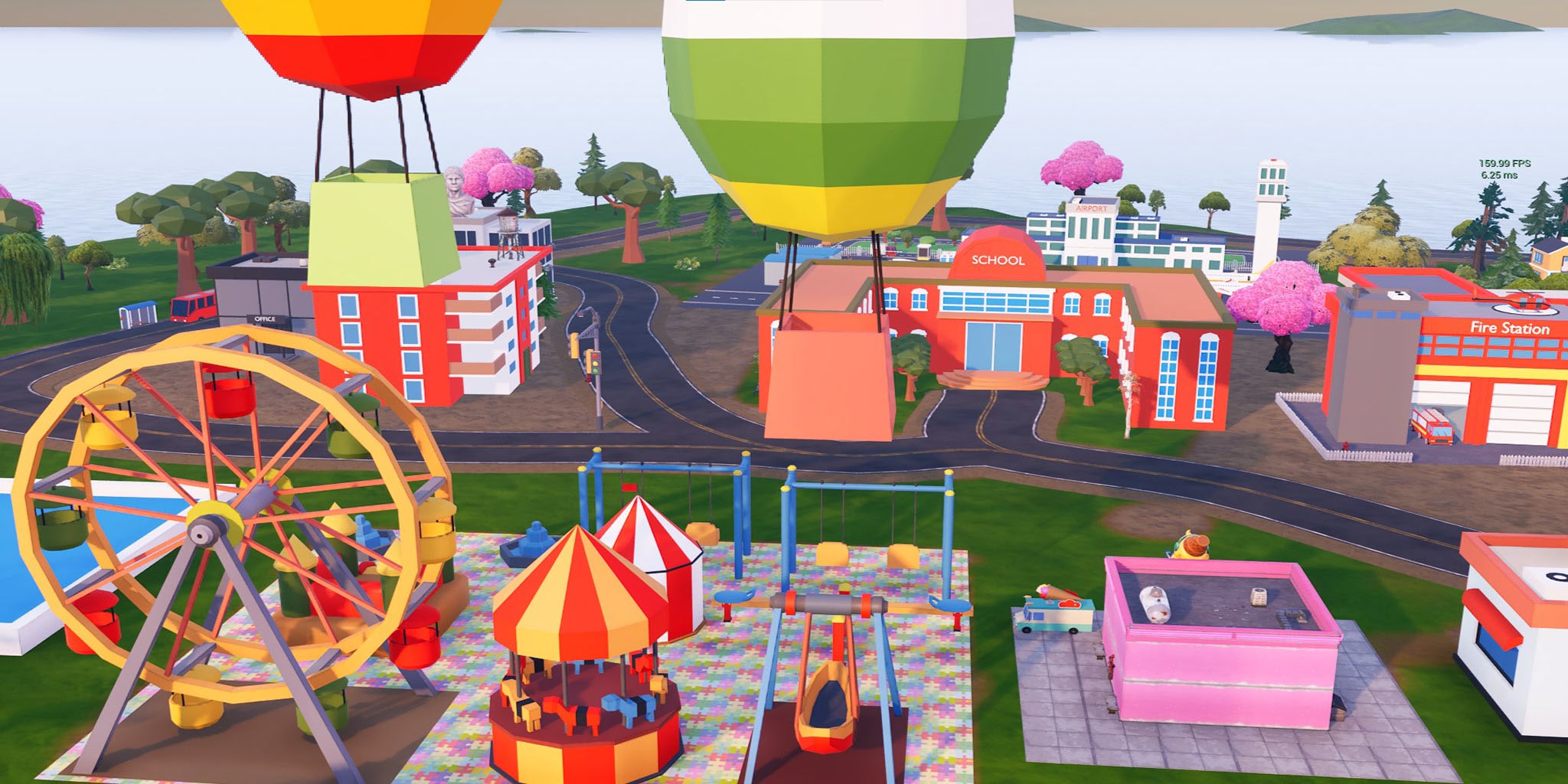 🏙️ POLY TOWN GUN GAME 🔫 - 3005-6986-3287 | Fortnite Zone