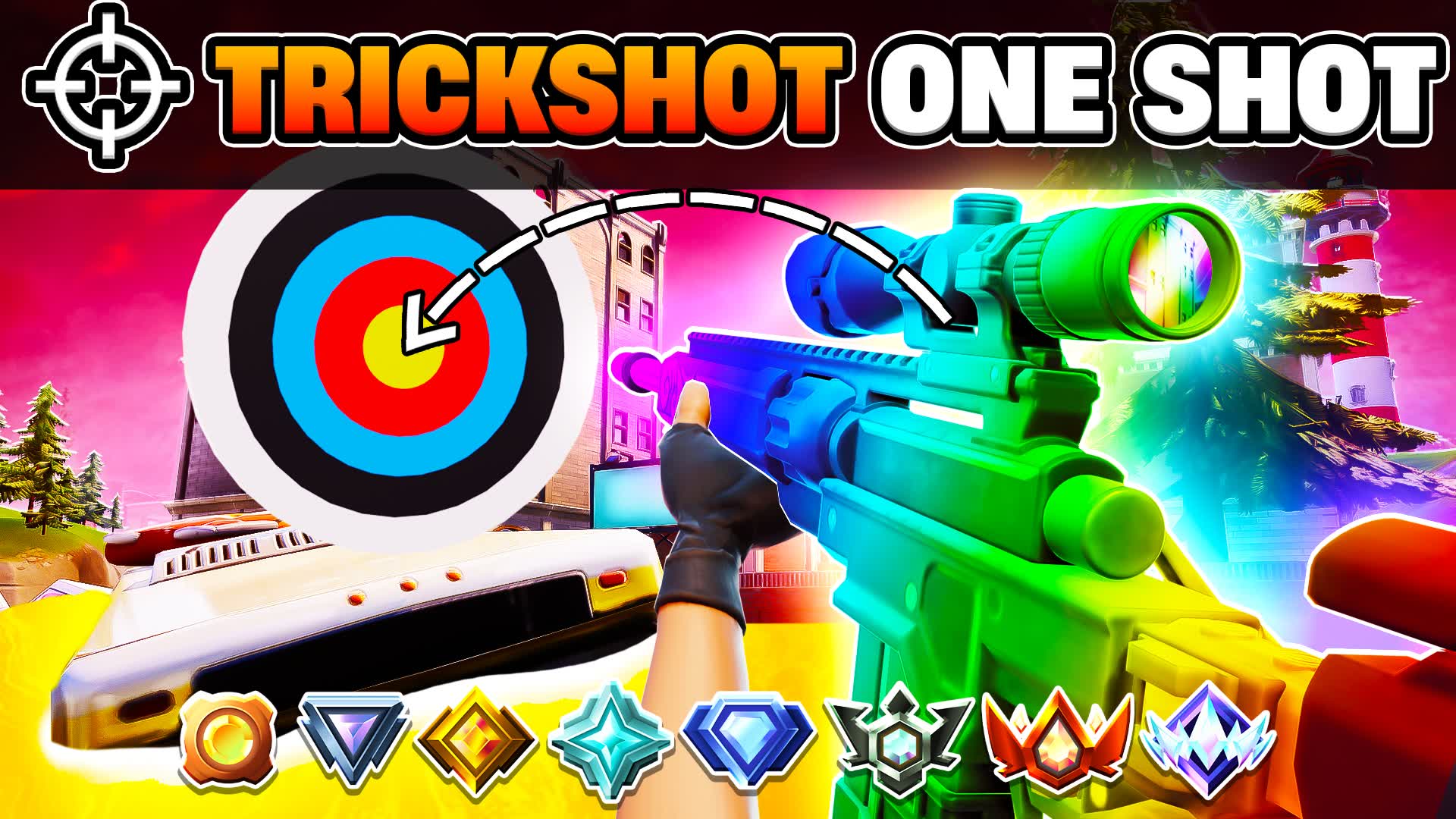 🌋 TRICKSHOT ONE SHOT | LAVA TILTED 🎯 6960-4562-4989 by etherealstudios ...