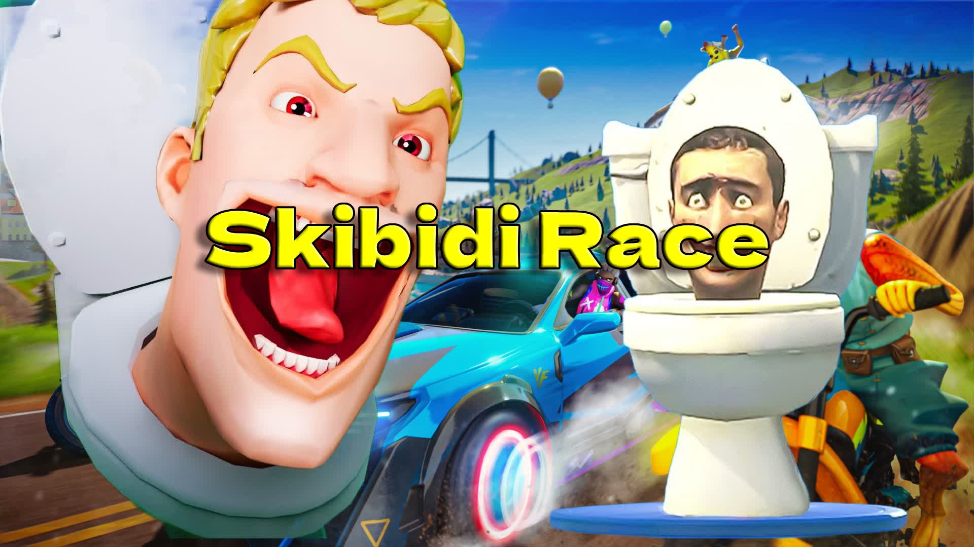 *NEW* CHILL GUY INVASION 🛸 Skibidi Race 0992-9965-2591 by ...