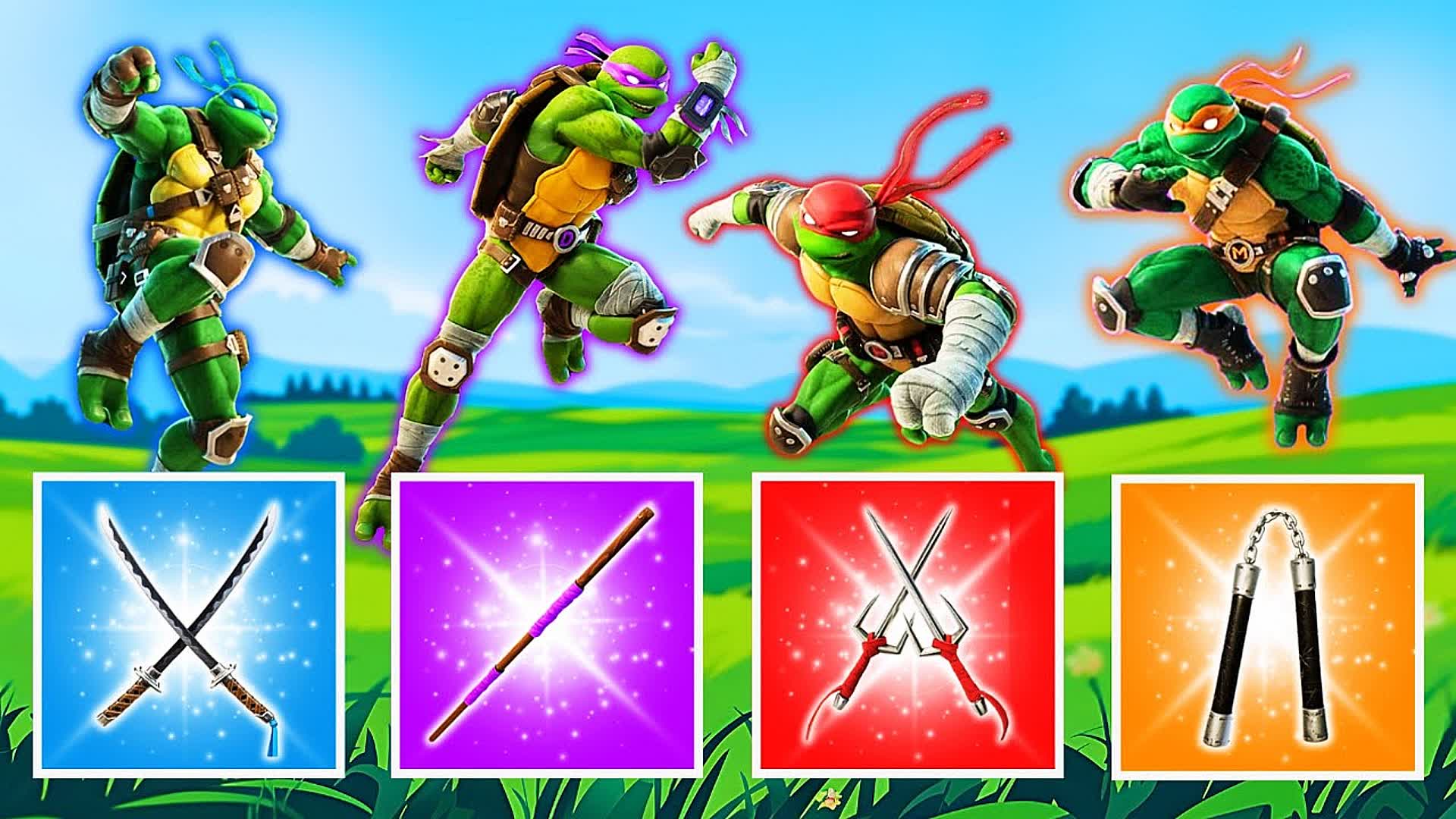 TMNT - XXL SUPERFLAT 🌎 FFA 2405-2256-6348 by philip2w - Fortnite ...