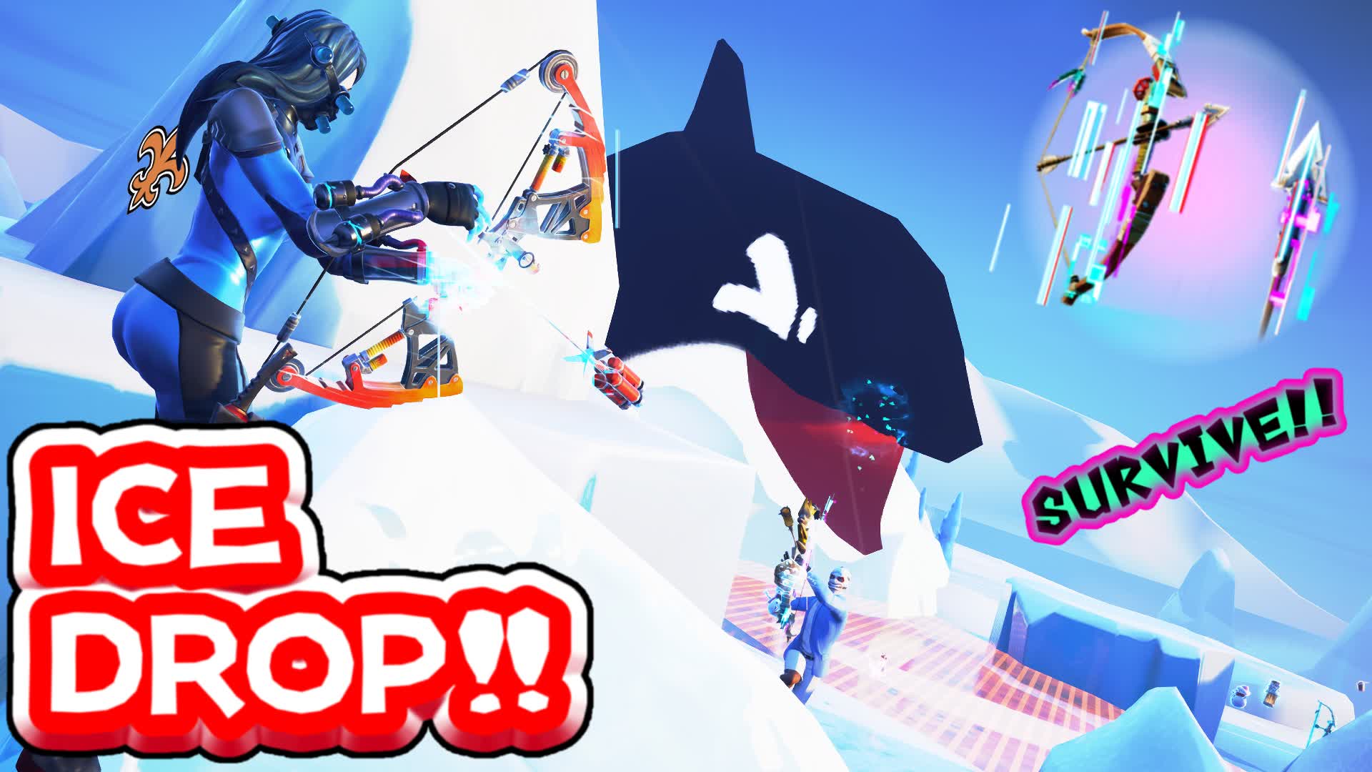 ICE DROP!!~落とし合い弓合戦！~ 7399-3352-6989 by amatsu - Fortnite Creative Map ...