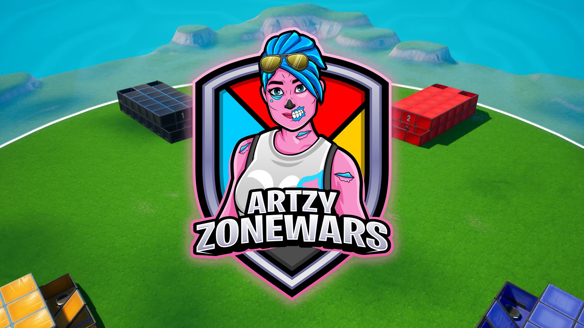ARTZY'S GO GOATED ZONEWARS! 💣💥 5807-1423-7452 by art - Fortnite Creative Map Code - Fortnite.GG