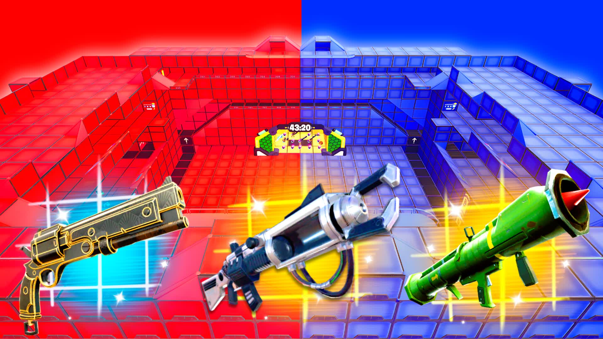 SECRET RED VS BLUE 🔴🔵 5442-8225-9658 by anfable - Fortnite Creative Map ...