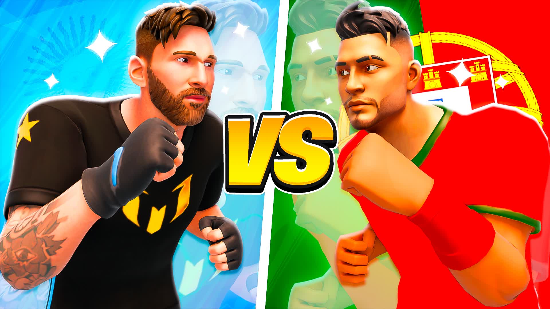 💧 MESSI VS RONALDO 🔥 6361-1852-2720 by reallycruz - Fortnite Creative Map Code - Fortnite.GG