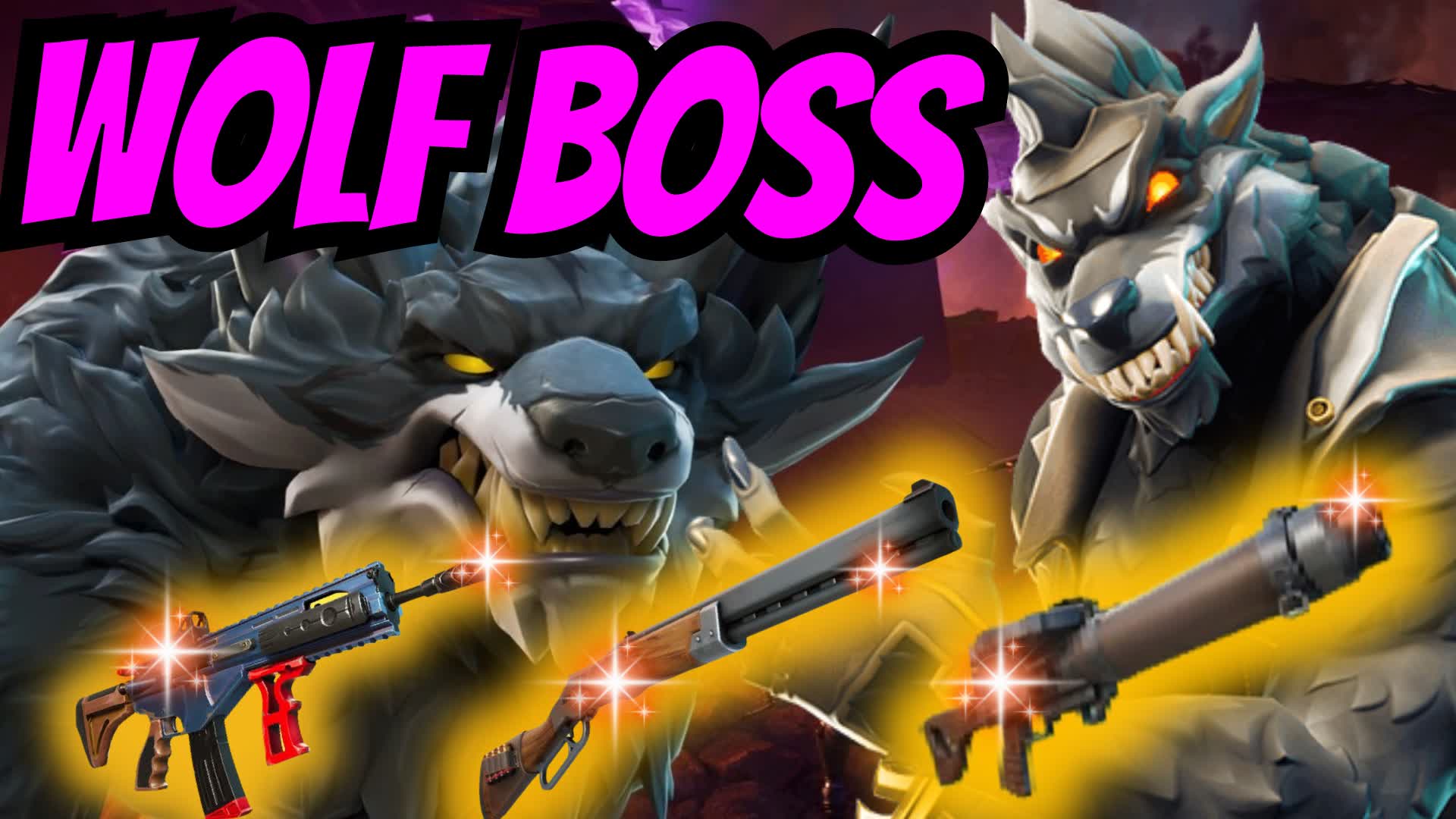 THE WOLF BOSSES 0310-3663-0658 by djedipox - Fortnite Creative Map Code - Fortnite.GG