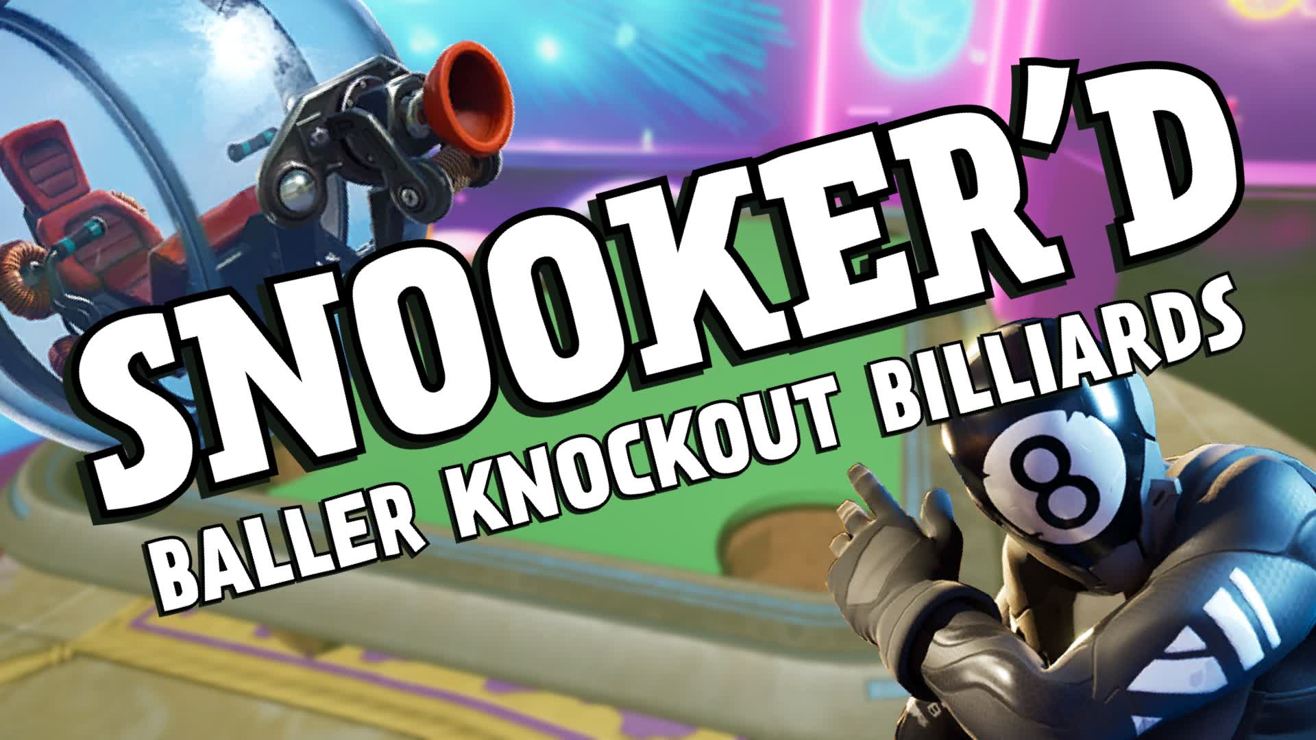 Snooker'd 9521-1953-0282 by armyofbob - Fortnite Creative Map Code ...