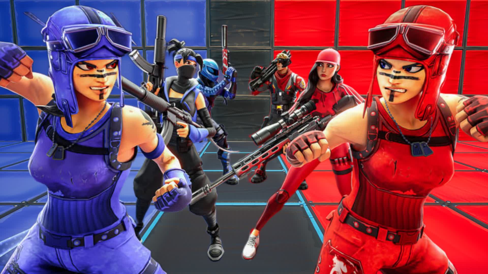 Red vs Blue - Pit 6178-7963-7779 by realkade - Fortnite Creative Map Code - Fortnite.GG