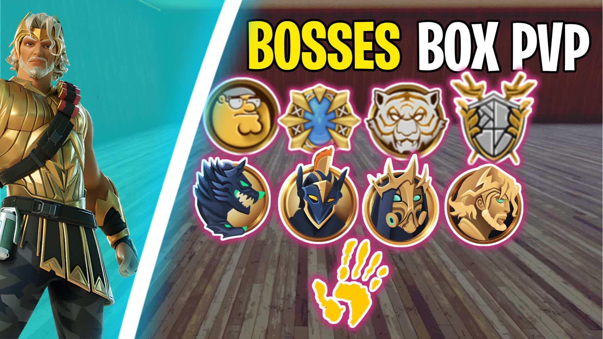 Juega 💯CHAPTER 5 BOSSES BOX PVP💯 - 6404-1726-4725 | Fortnite Zone