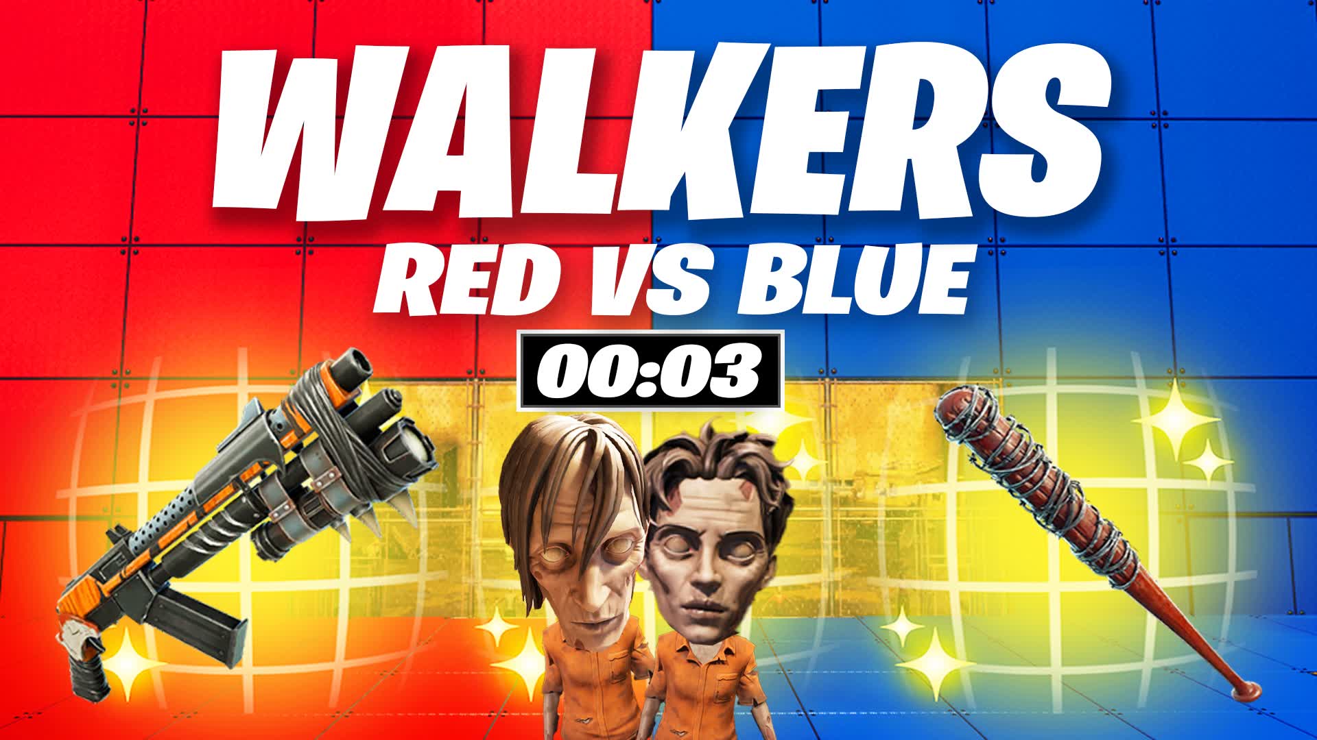 COMBAT WALKERS 🧟 RED VS BLUE 3916-4365-3466 by dojomaps-arena ...