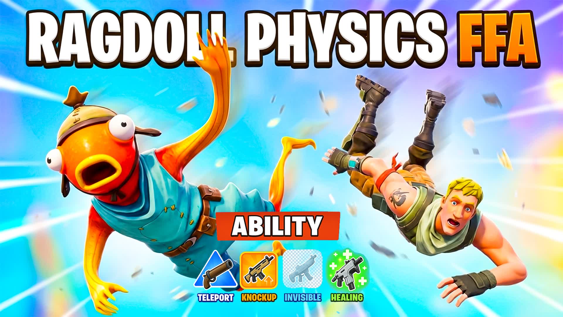 Ragdoll Physics FFA 0069-0879-0418 by falin - Fortnite Creative Map ...