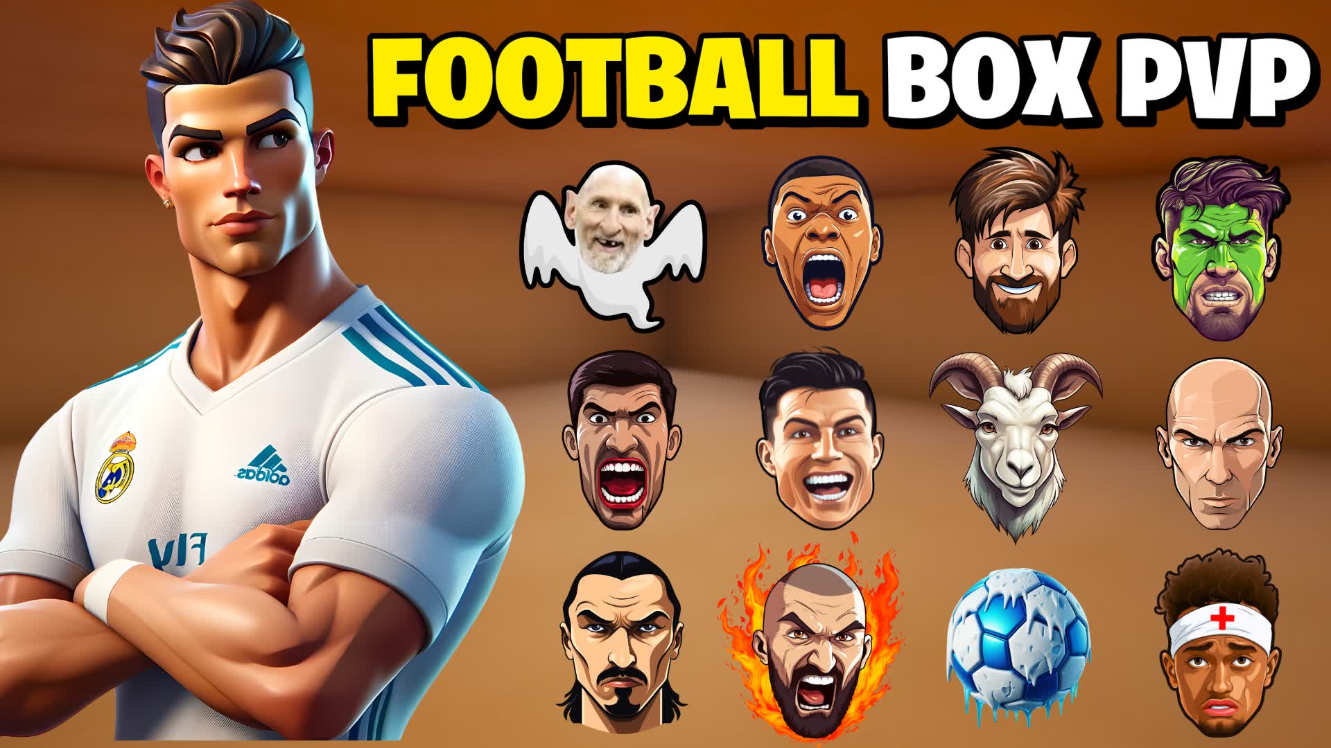 🏆 FOOTBALL BOX PVP 📦 7934-8866-6822 by network - Fortnite Creative Map ...