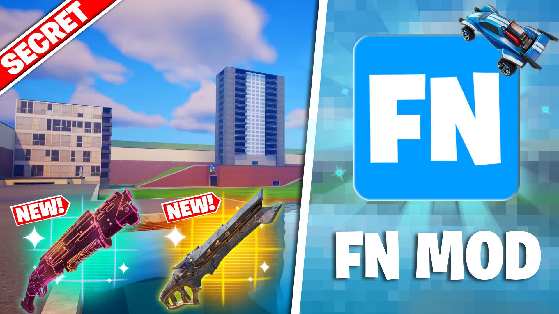 FNS MOD - ALL WEAPONS 6156-2585-5845 by waydeal - Fortnite