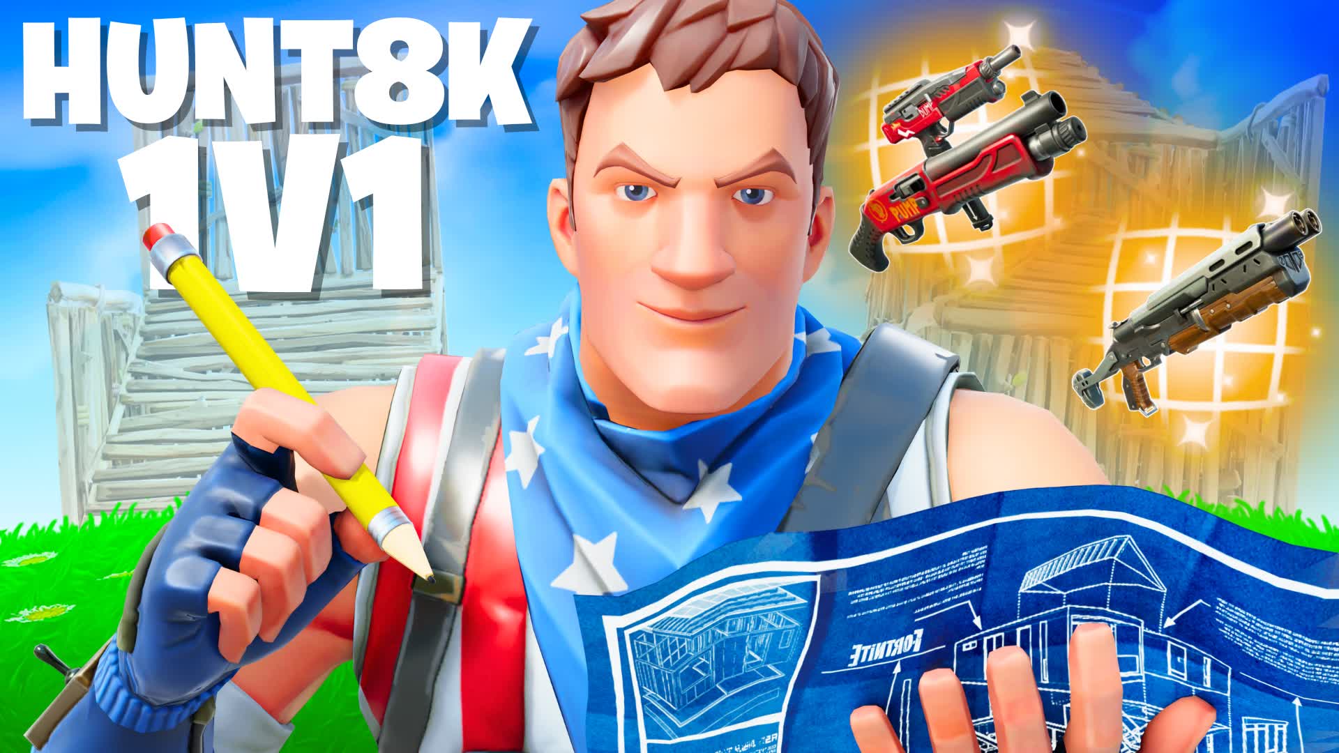 Hunt8K Smooth 1v1 1721-2931-5636 by hunt8k - Fortnite Creative Map Code ...