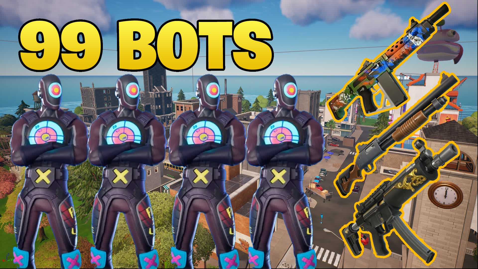 Juega 99 BOTS CHAPTER 5 BOT LOBBY - 5122-6566-1585 | Fortnite Zone