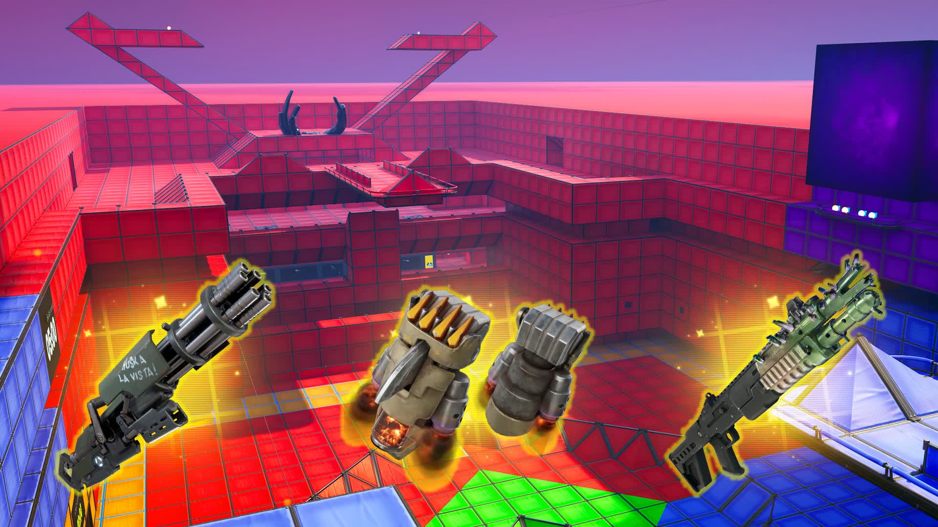 KEVIN 💥 RED VS BLUE 🔴🔵 0742-4125-4657 by locutus - Fortnite Creative ...