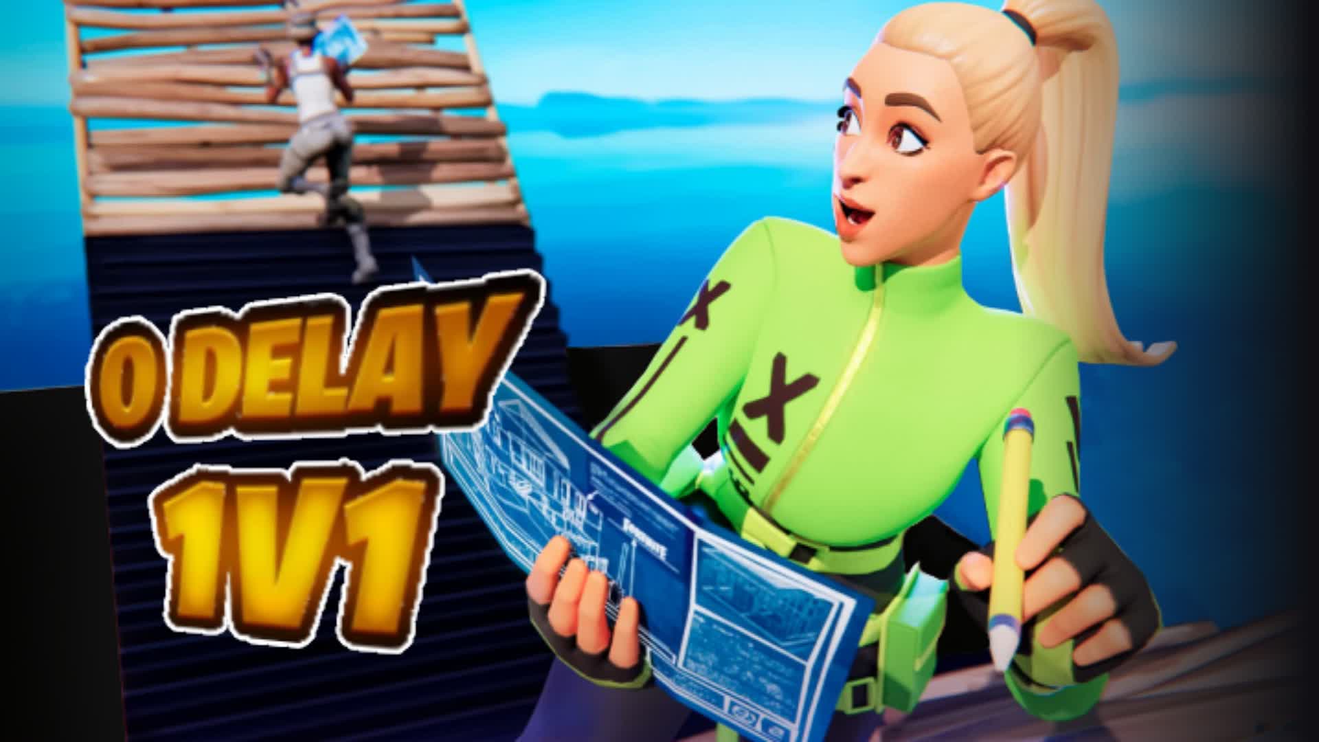 Pro 1v1 Map 0 Delay 2156-6136-4605 by kaijo - Fortnite Creative Map Code - Fortnite.GG