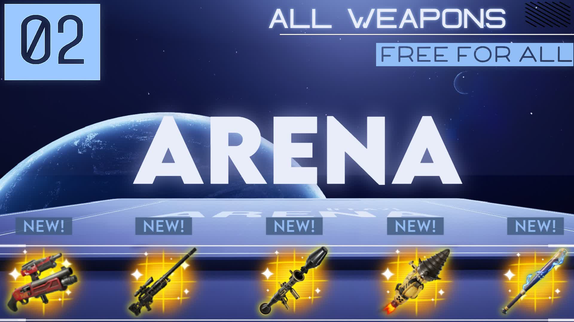 ARENA 02 [ALL WEAPONS] FFA 4144-7316-5293 by oldghost - Fortnite ...