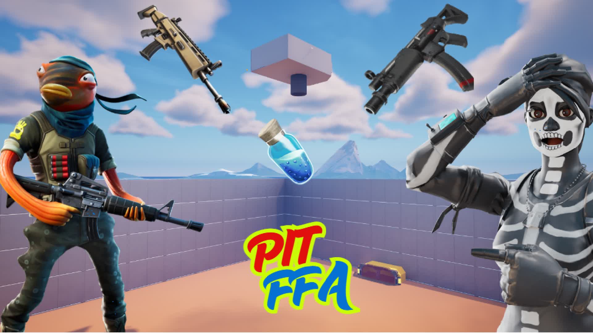 PIT FFA 0253-9159-4912 by skyritoz - Fortnite Creative Map Code ...