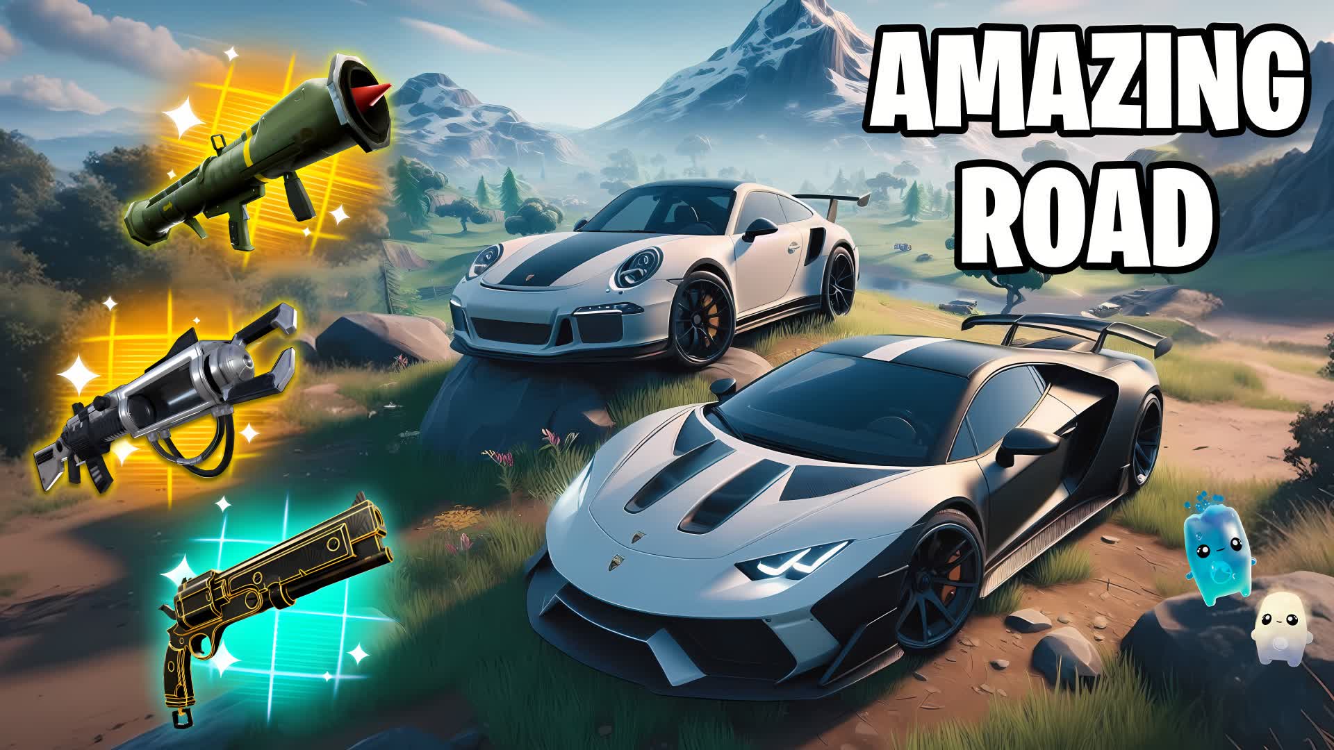 GRAND DRIVING CITY FFA 🚗 2778-3474-2923 by frist - Fortnite Creative Map Code - Fortnite.GG