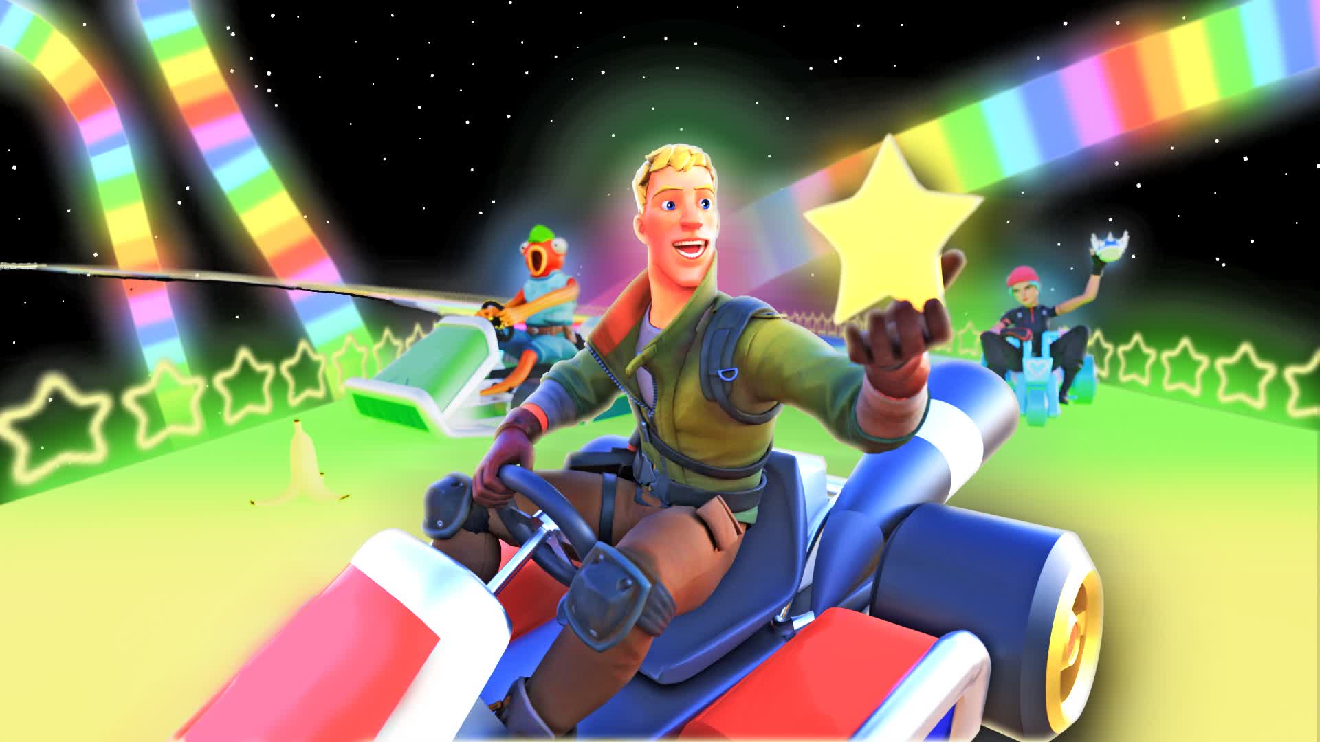 THE RAINBOW RACE 5876-2273-7517 by mared - Fortnite Creative Map Code - Fortnite.GG