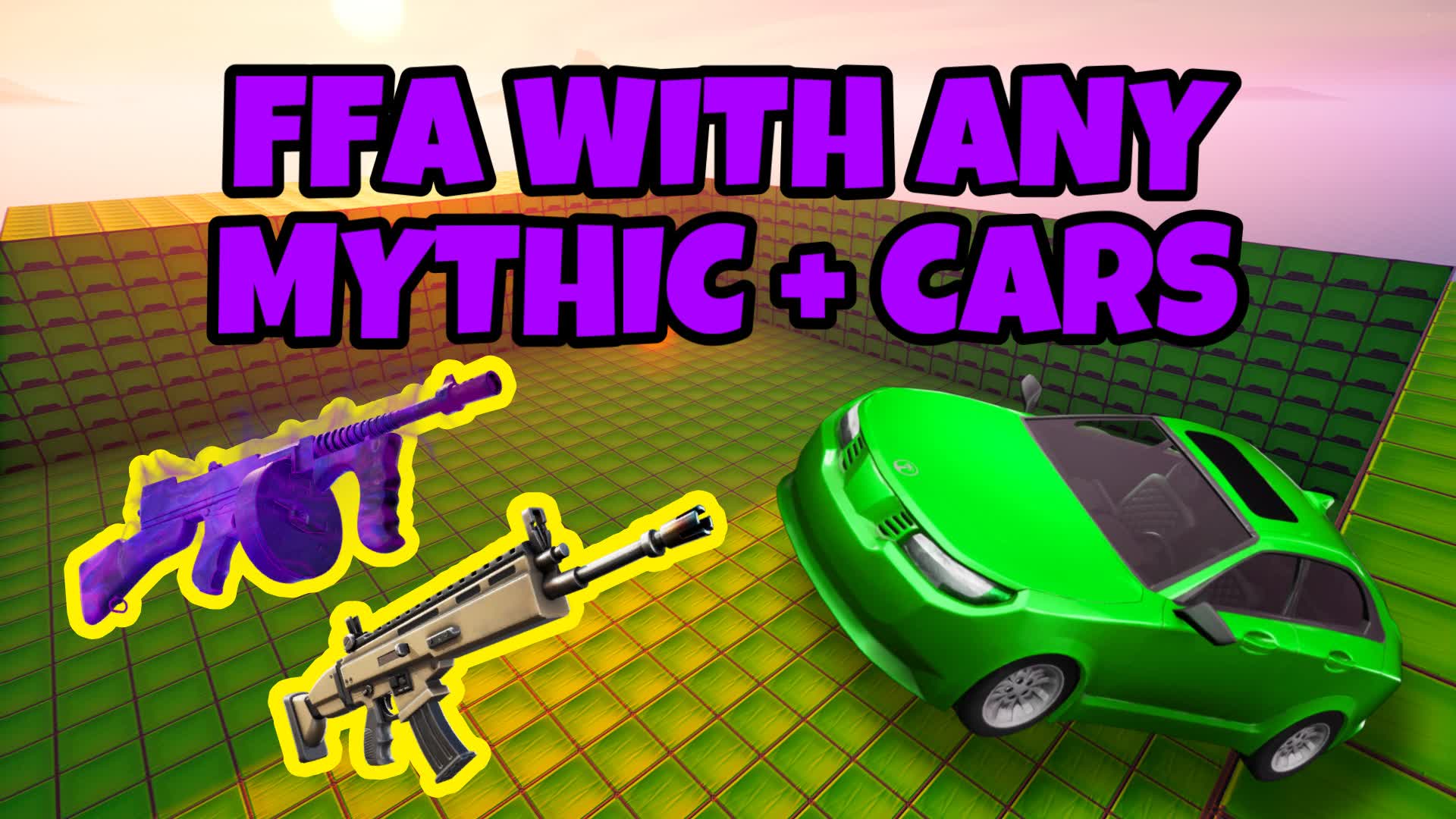 FFA WITH ANY MYTHIC + CARS 6285-4003-2490 by devan_studios - Fortnite ...