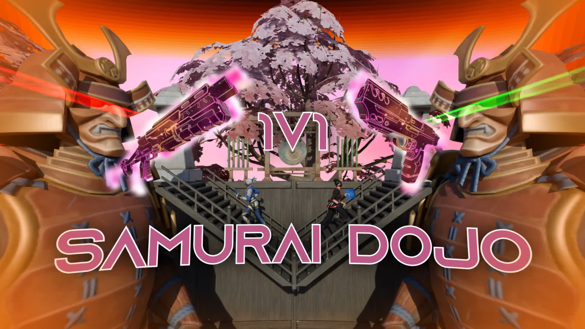 1v1 Samurai Dojo 8323-2628-5490 by shaxor - Fortnite