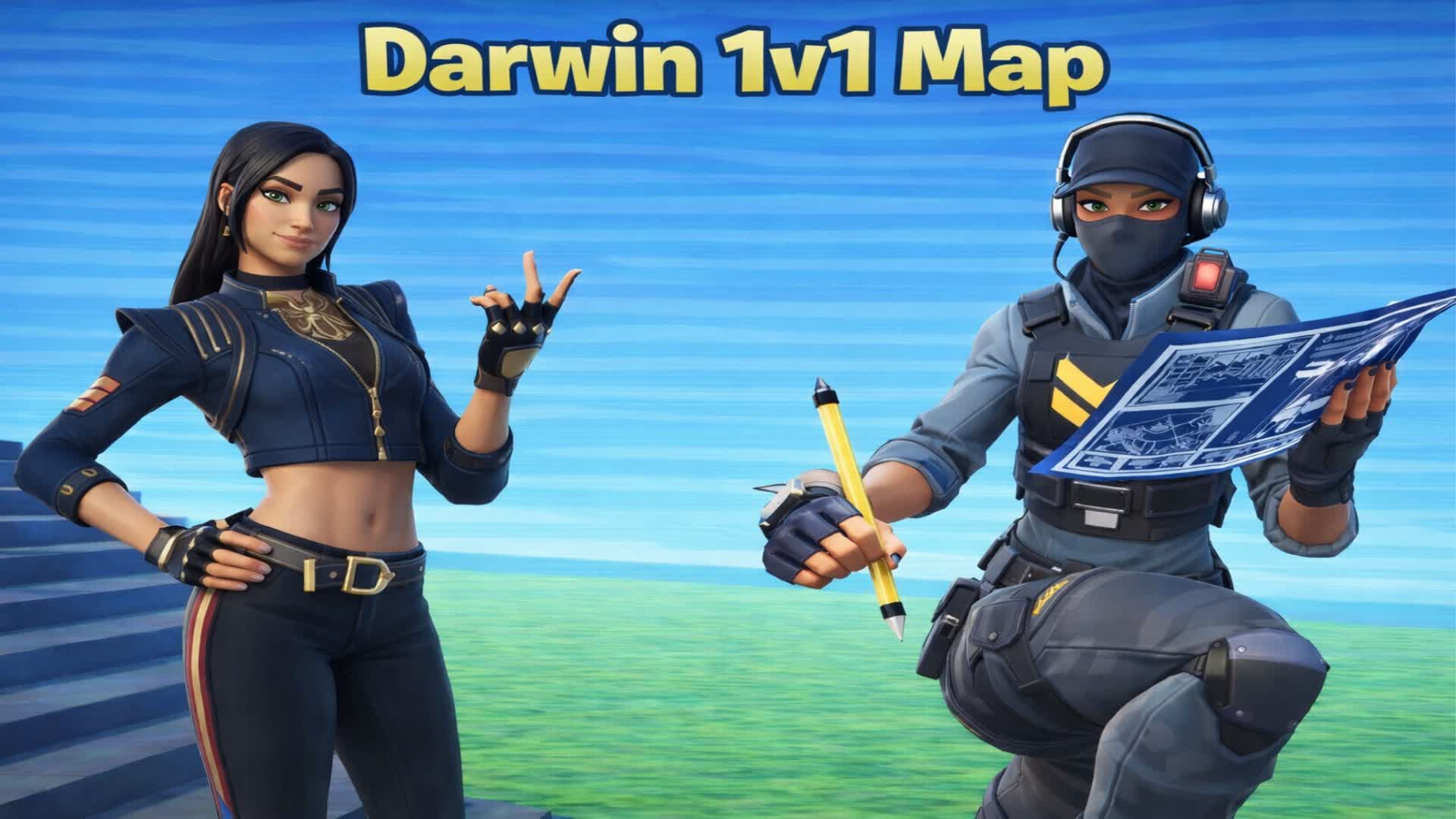 Darwin 1v1 Map 6612-5999-0858 by splizix - Fortnite