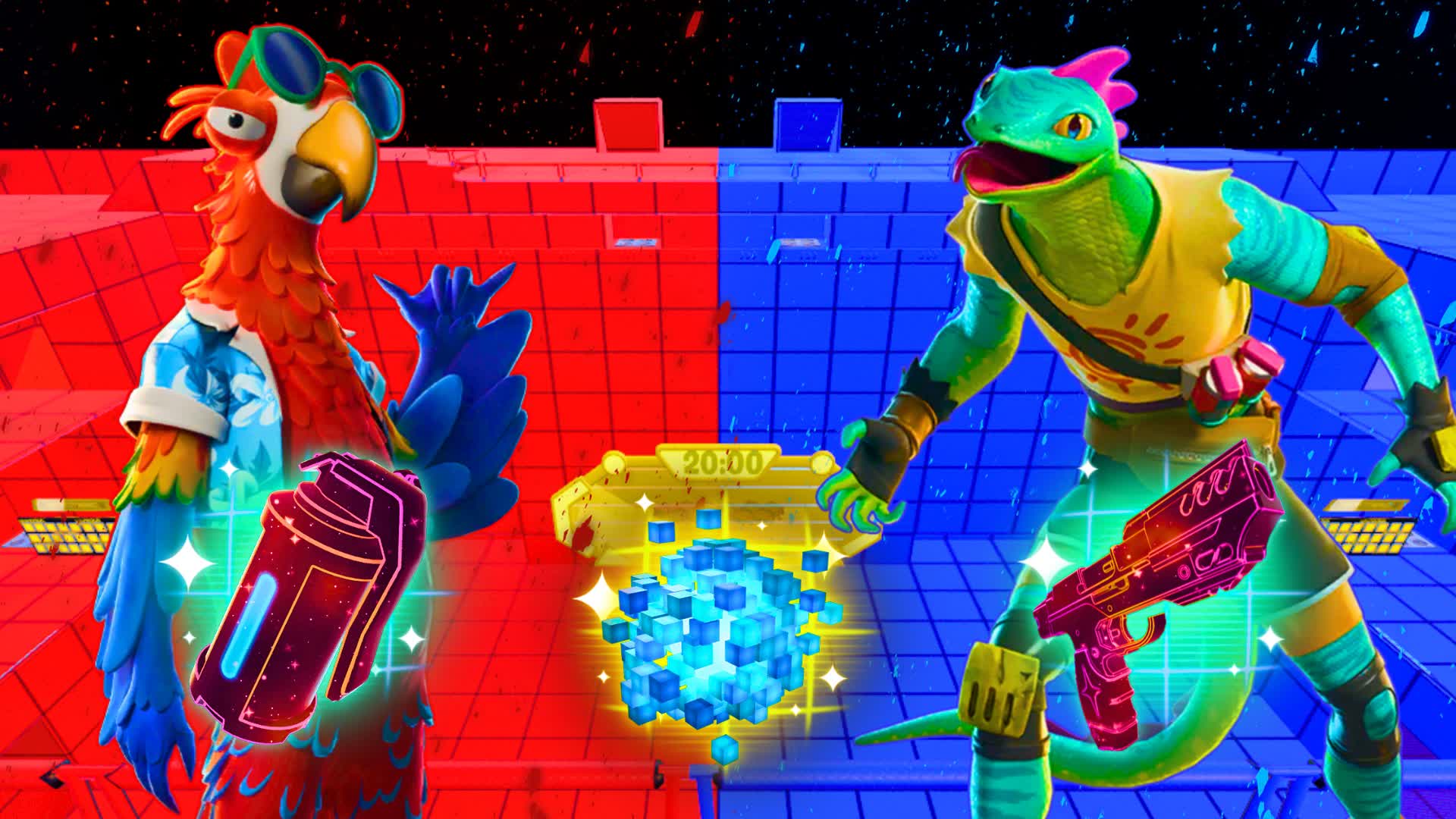 BUG INVASION 🐛 BUGS VS ANIMALS 🦜 9168-0252-1748 by kyousuke - Fortnite