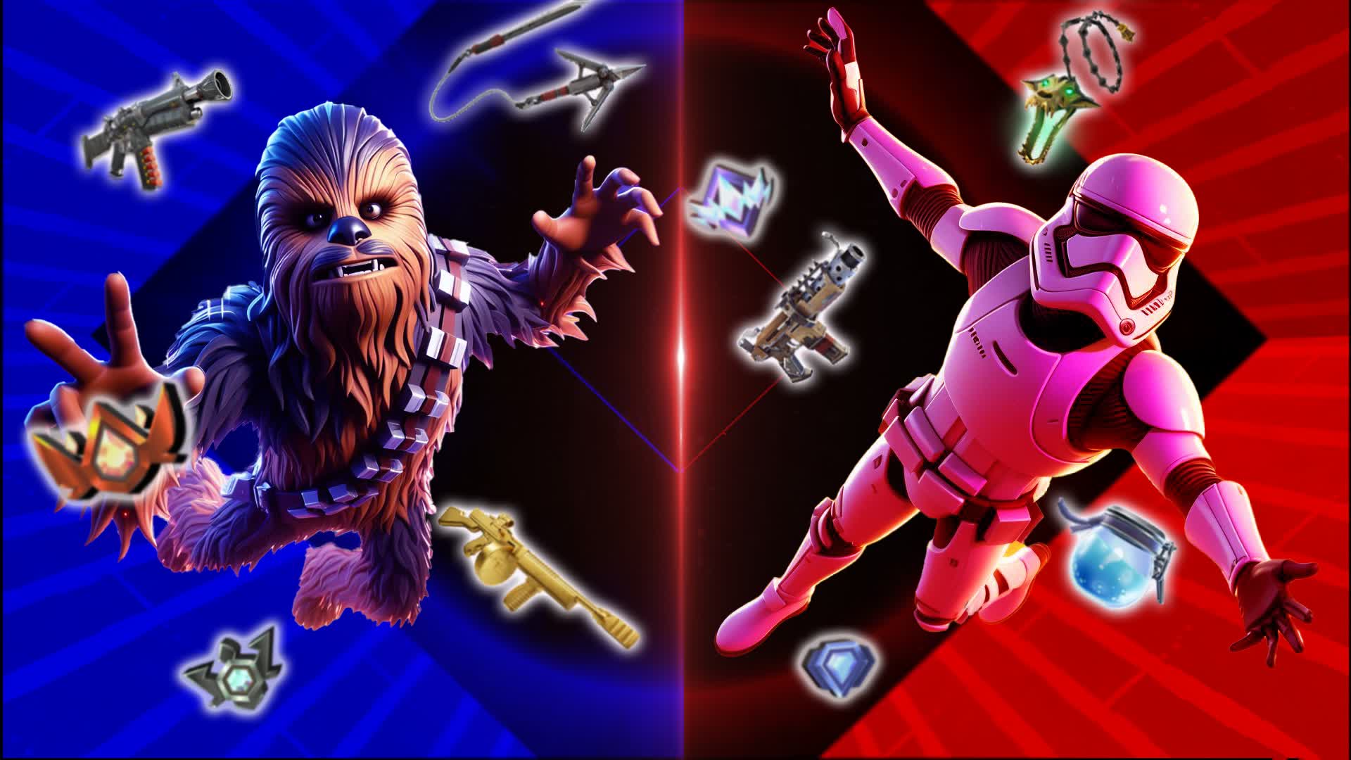 Red vs Blue Pit 🔴🔵 1535-9347-5605 by kilranu - Fortnite Creative Map ...