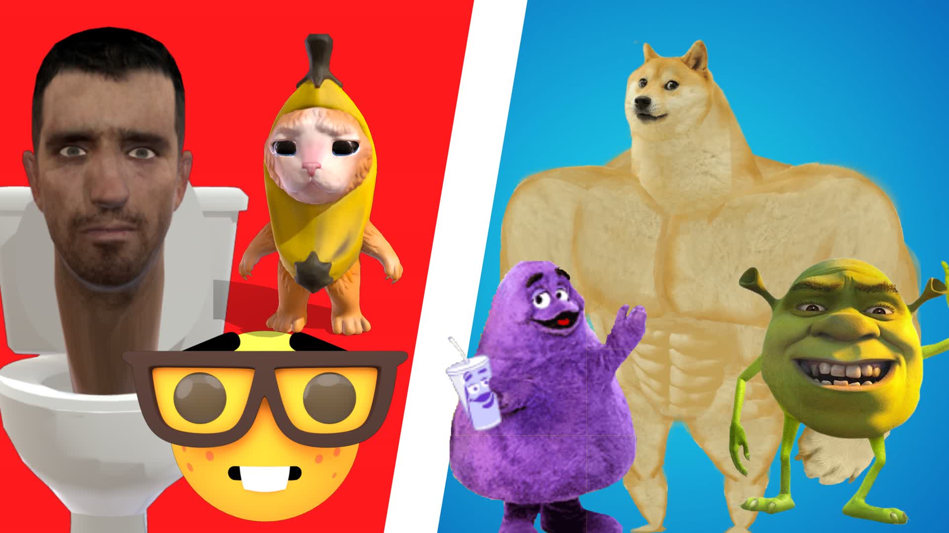 🆕 MEME 🔴RED VS BLUE🔵😂 6185-0491-4093 by h3nr1 - Fortnite Creative Map ...