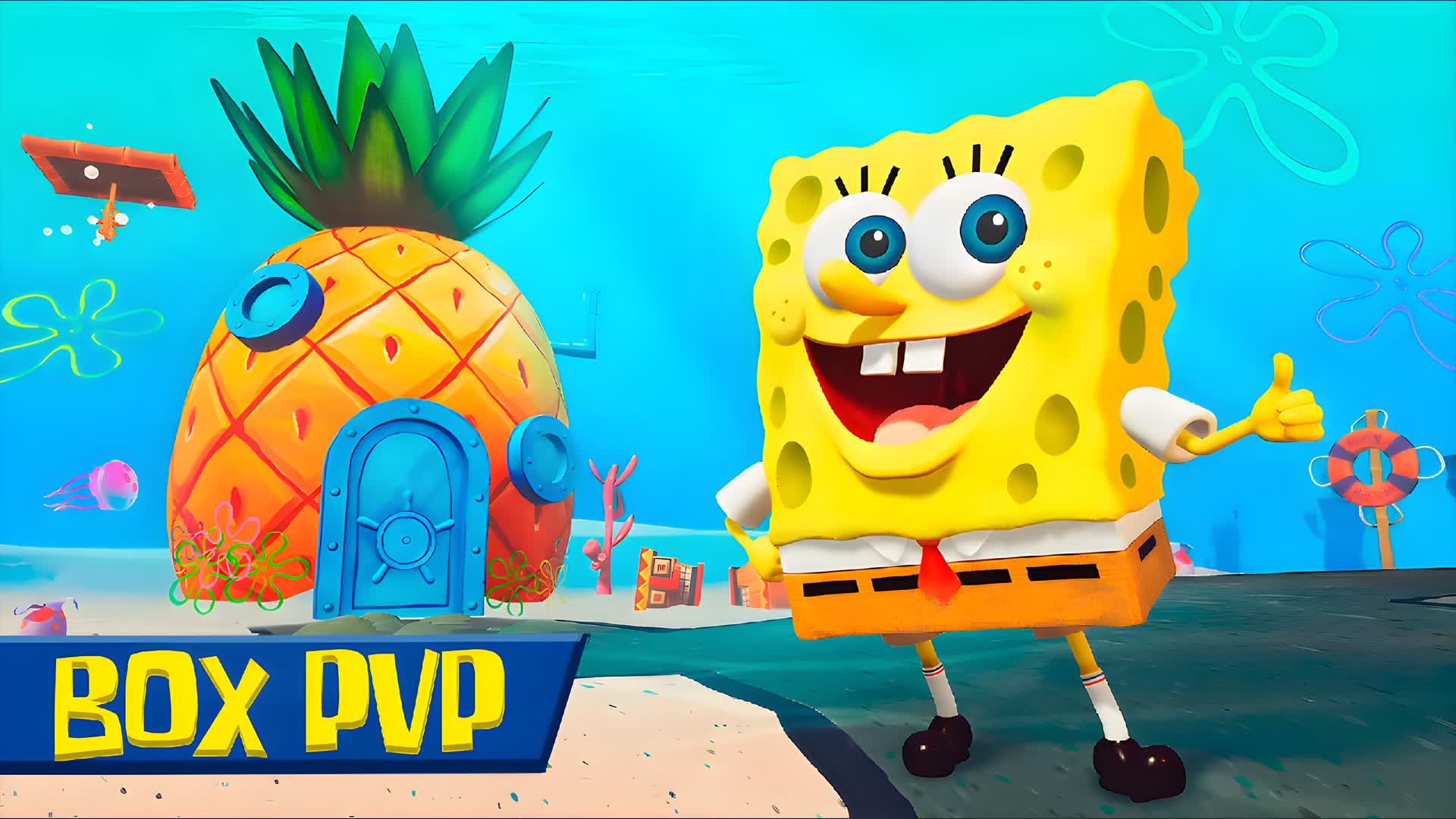 SPONGE BOX PVP 🧽 8177-0813-3857 by hannauwu - Fortnite Creative Map ...