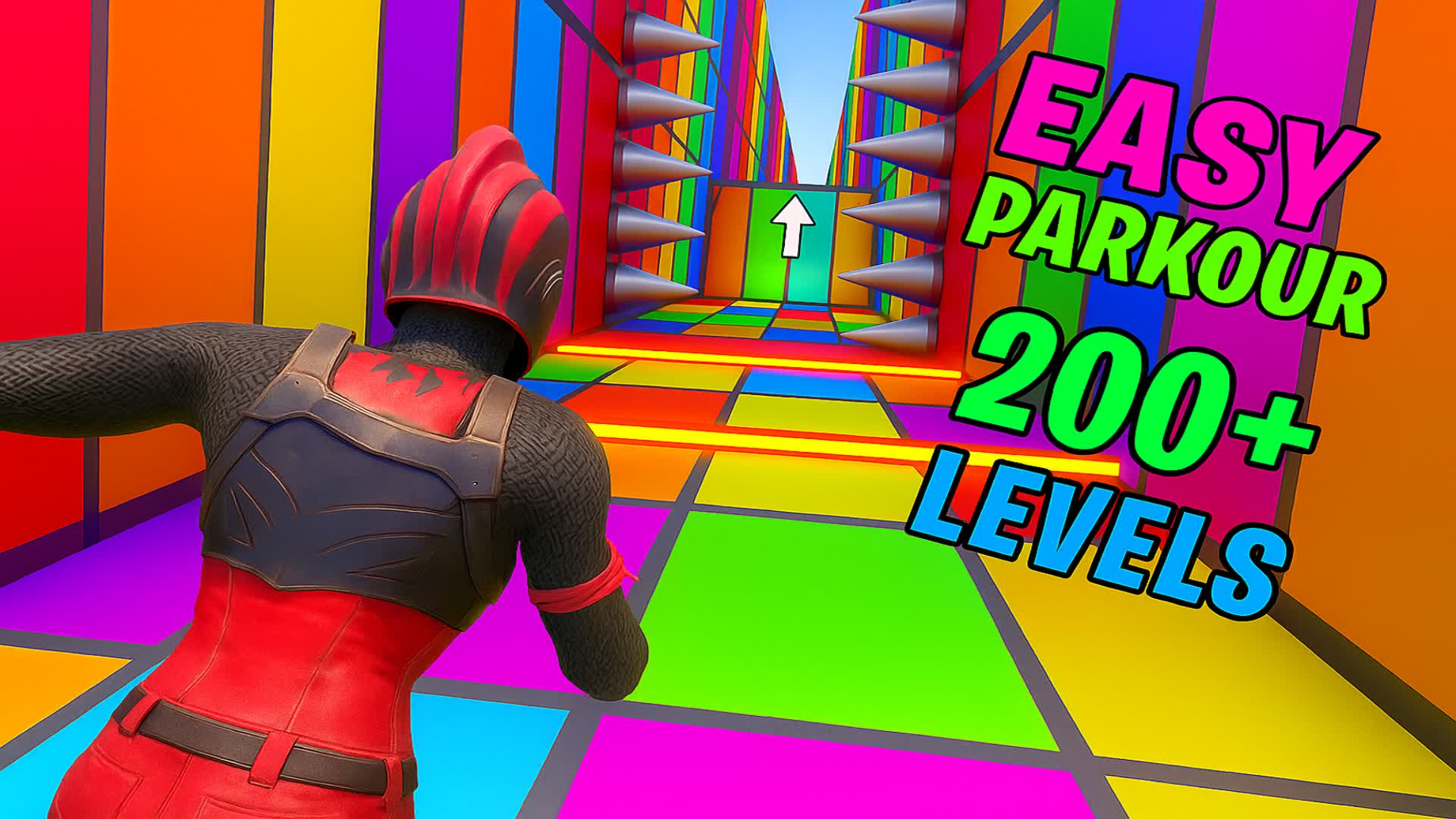 EASY PARKOUR 200+ 2822-9035-2957 by blindada - Fortnite Creative Map Code - Fortnite.GG