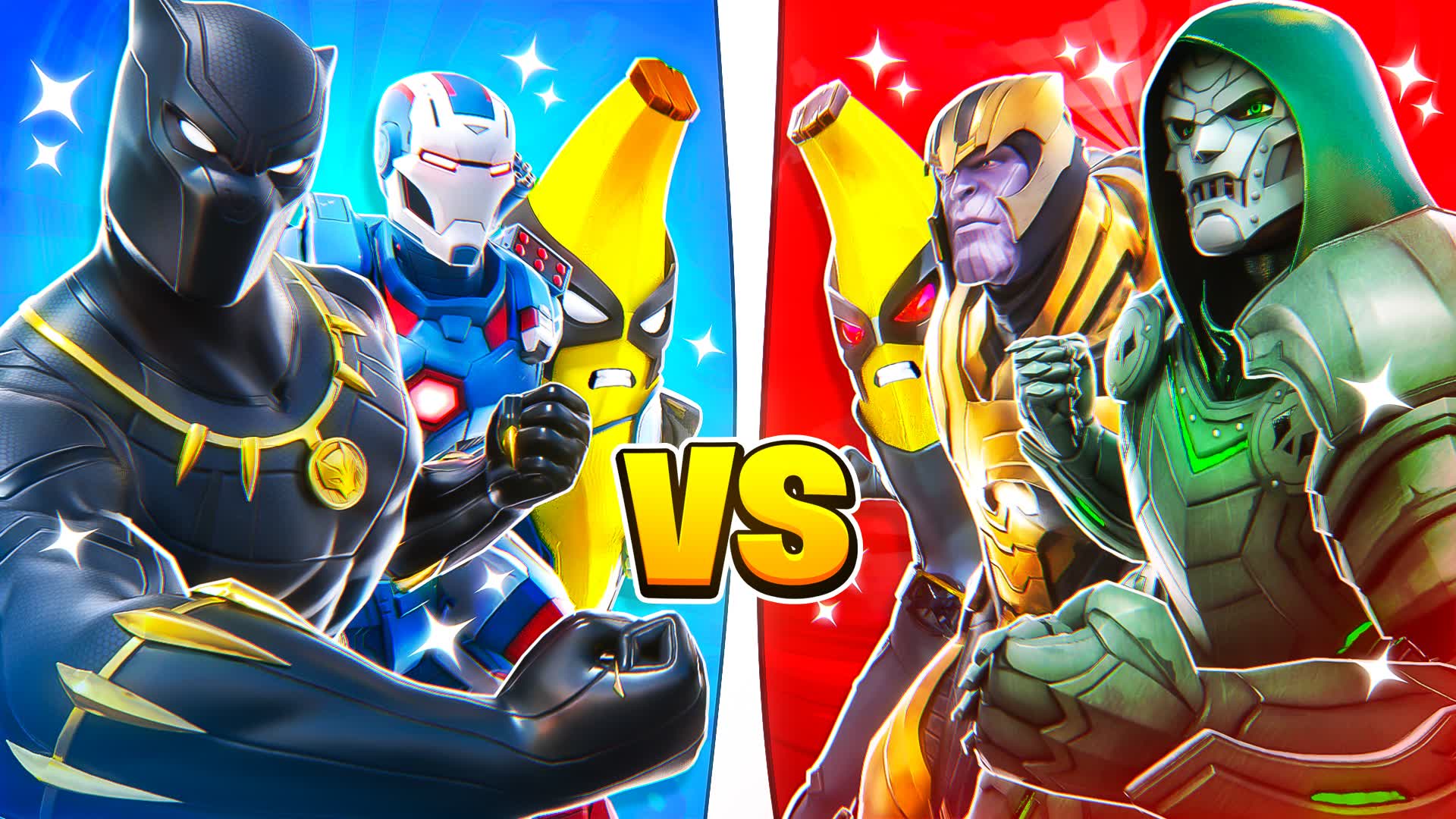 🔵HEROES VS VILLAINS🔴- Red VS Blue 8112-6240-9841 by danilo10 - Fortnite Creative Map Code ...