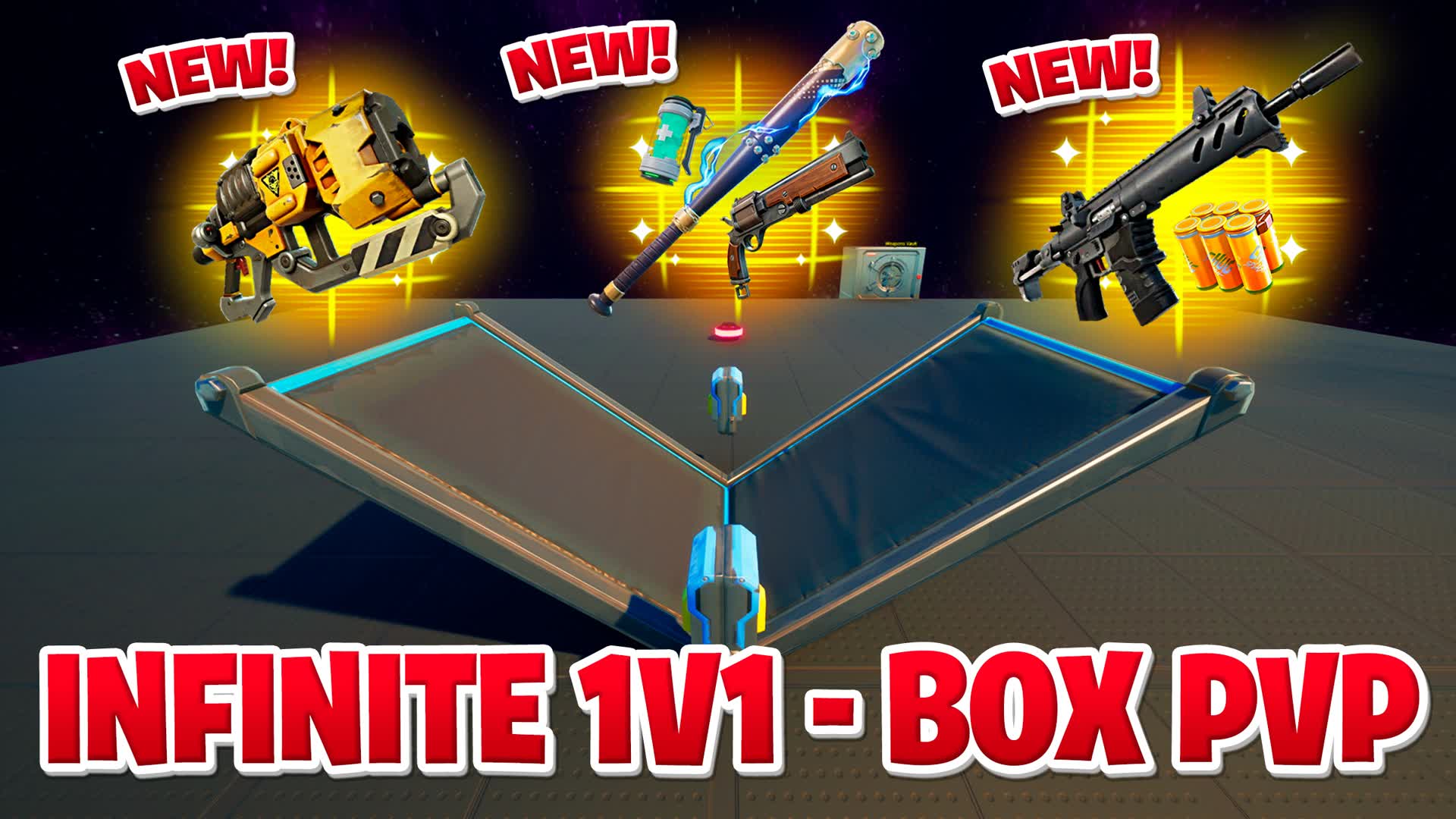 1V1 MAP INFINITE ALL GUNS 2851-6624-4810, de possoxd - Fortnite