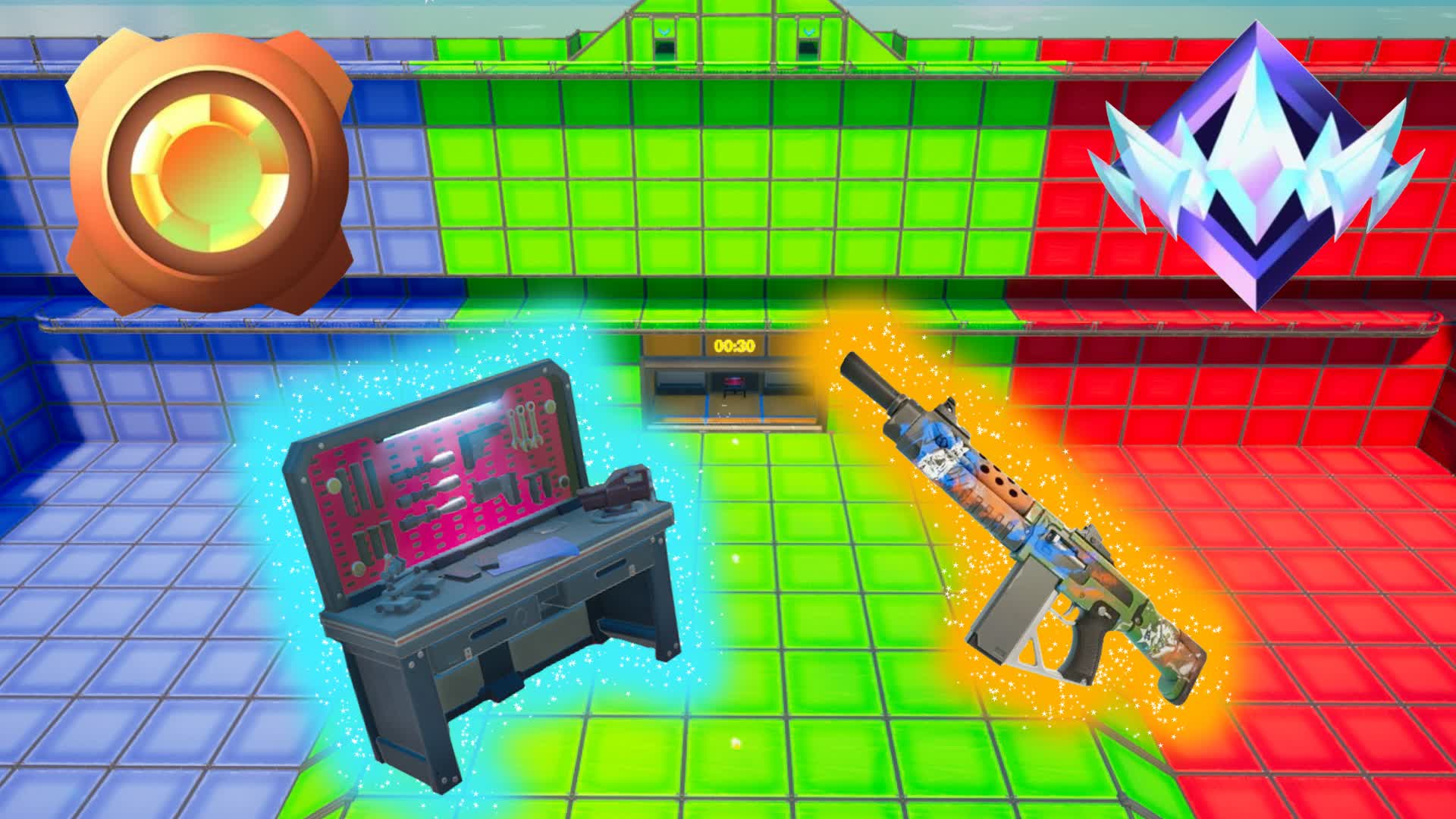 Ranked 🔴🔵 Red VS Blue Chapter 5 Loot 7103-9417-7759 by nocturnaleclipse ...