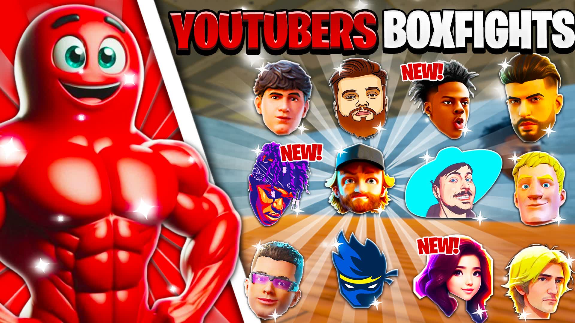 ️ YOUTUBERS BOXFIGHTS 📦 1413-1174-4413 by ghostjeezx11 - Fortnite ...