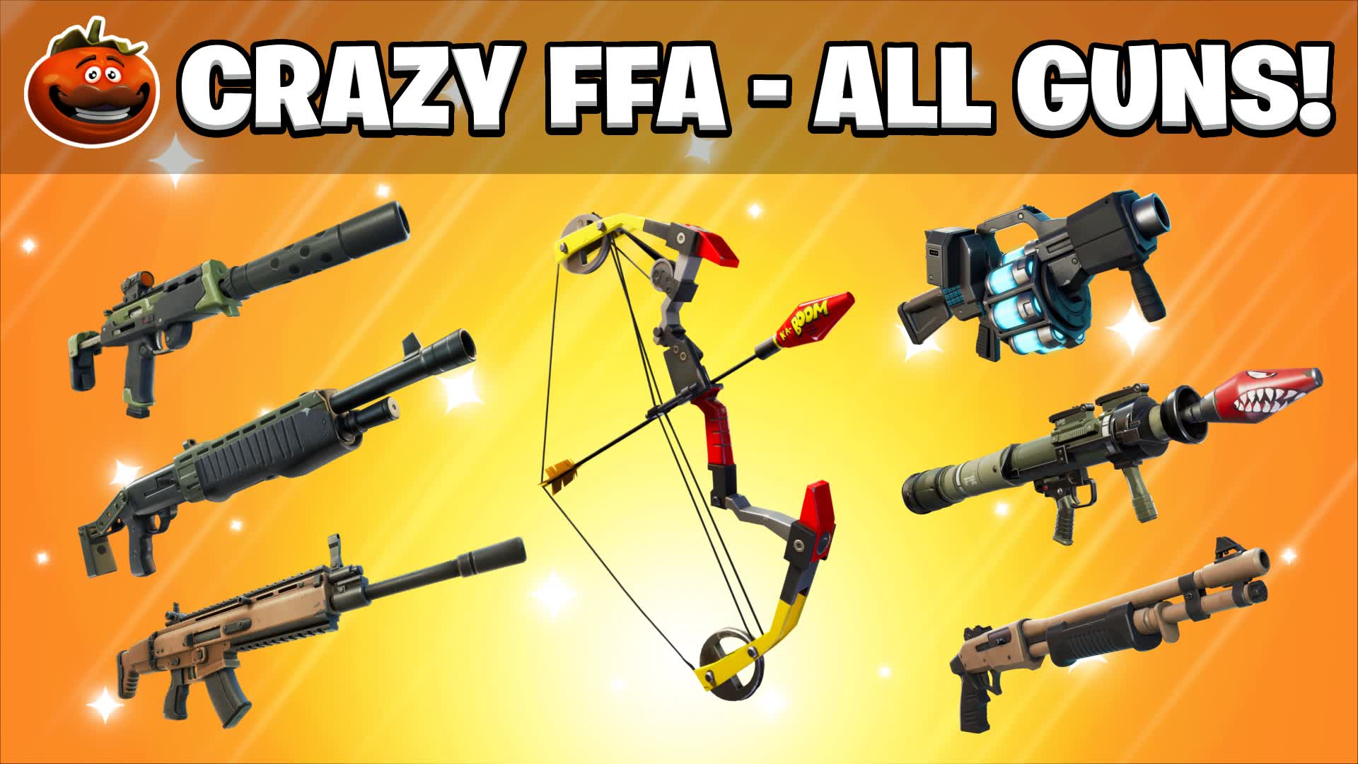 CRAZY FFA - ALL GUNS & CARS ⭐ HEROS 🔫 3060-8908-3835 by theboysstudio - Fortnite Creative Map ...