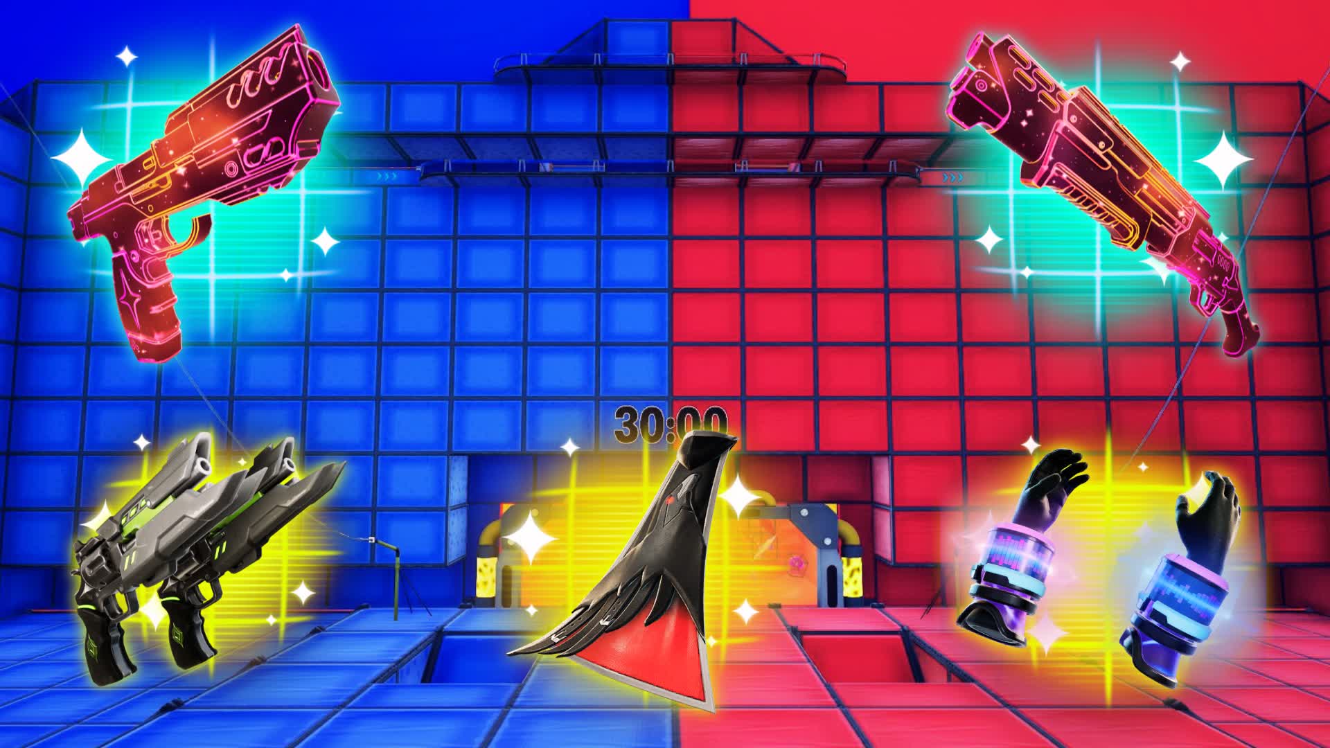 🦸 CRAZY RED VS BLUE 🔴🔵 6342-0852-3820 by eklipzev2 - Fortnite Creative ...