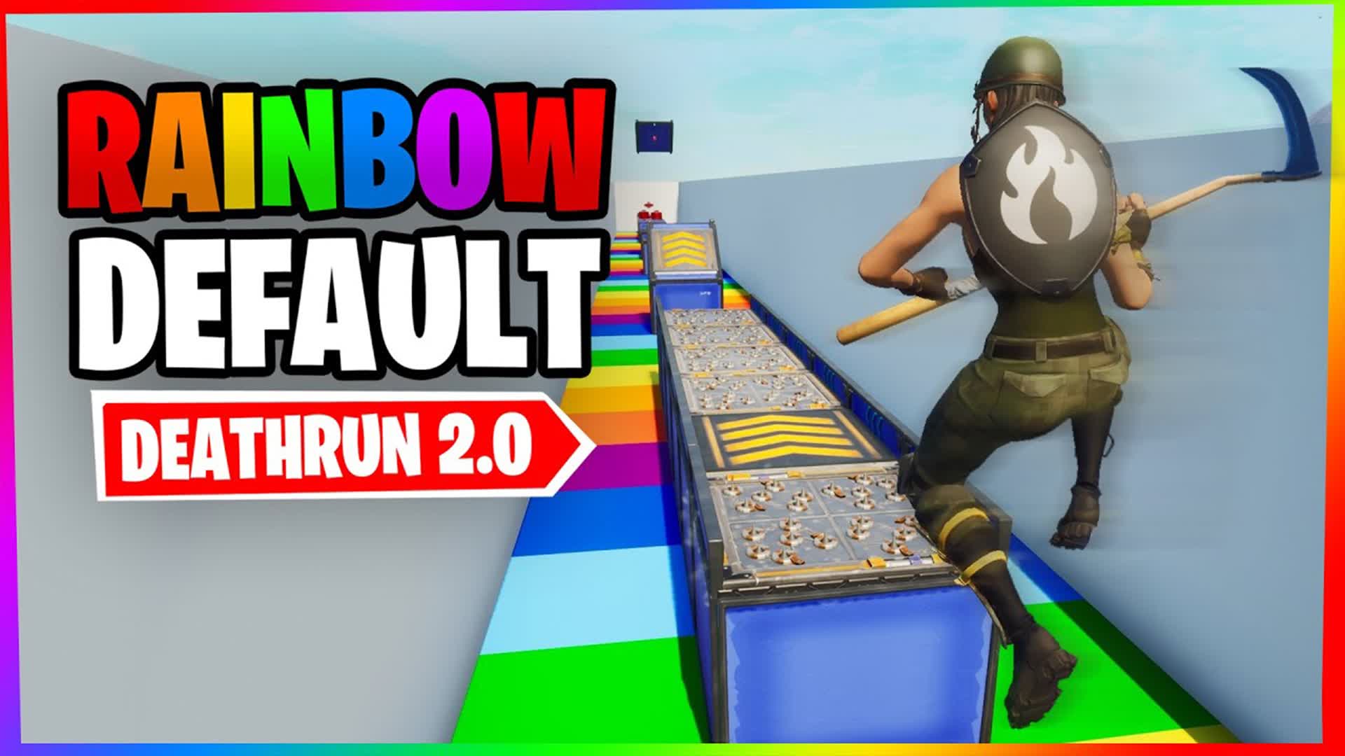 Rainbow Default Deathrun 2.0 6704-9066-4714 by itsflooster - Fortnite Creative Map Code ...