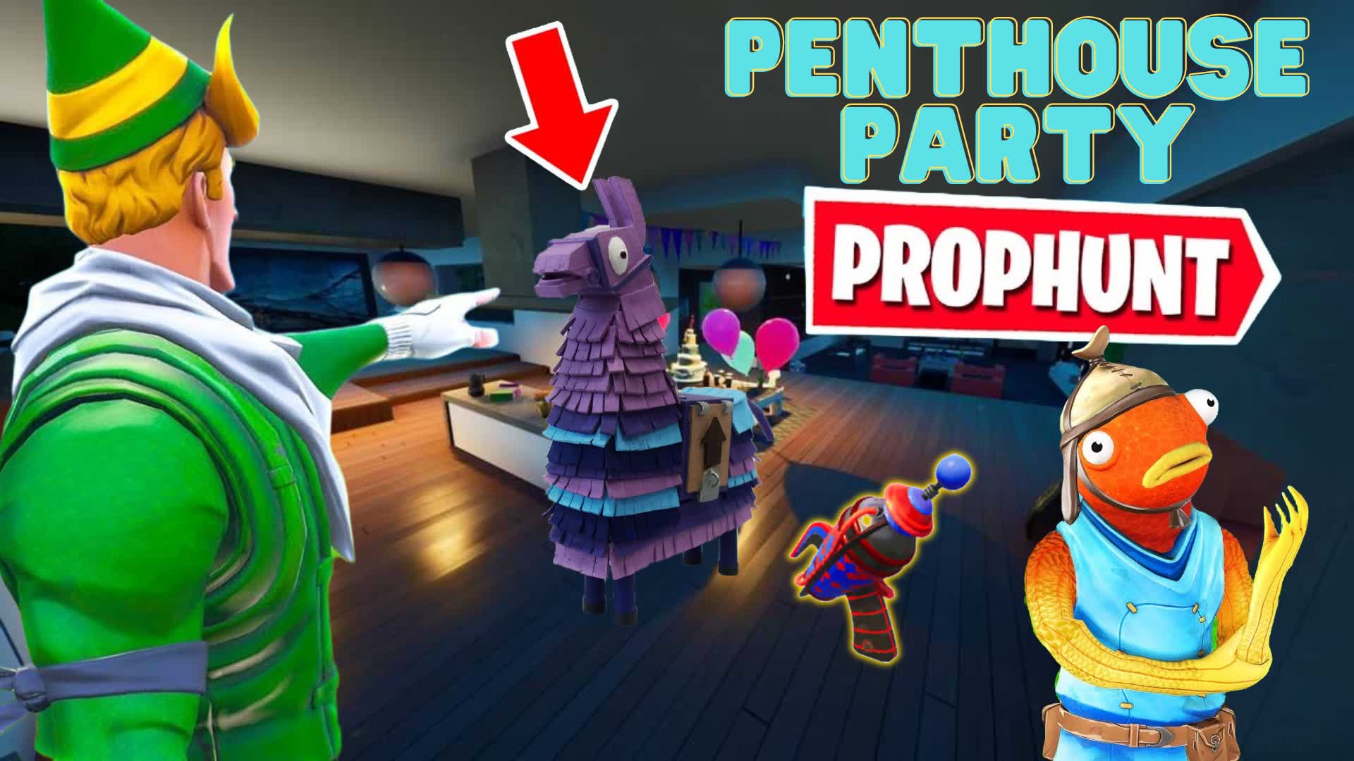 🏙️PENTHOUSE PROP HUNT🏙️ 9731-9692-5913 by jace1x - Fortnite Creative ...