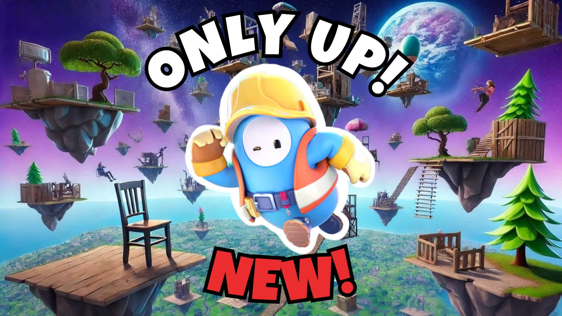 ONLY UP | FALL GUYS 2558-7444-4334 by mytov - Fortnite Creative Map ...
