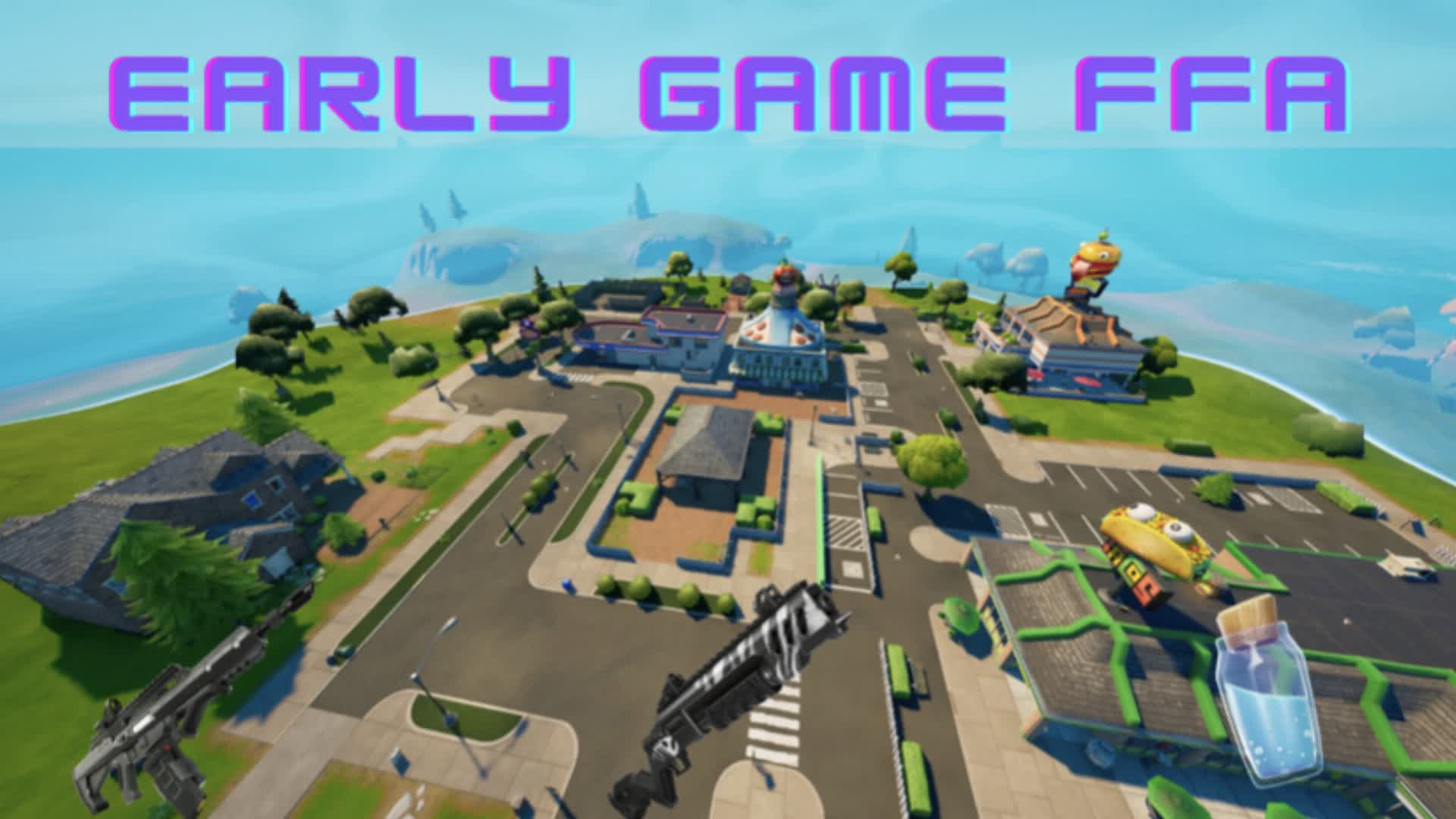 FNCS EARLY GAME *FFA* 8424-2021-9808 by perseus - Fortnite Creative Map ...